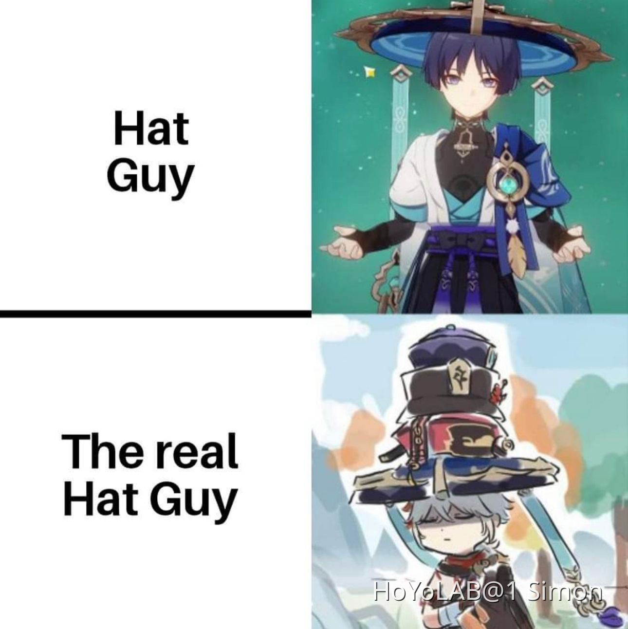 Alles nur nicht „The real Hat Guy“ Genshin Impact | HoYoLAB