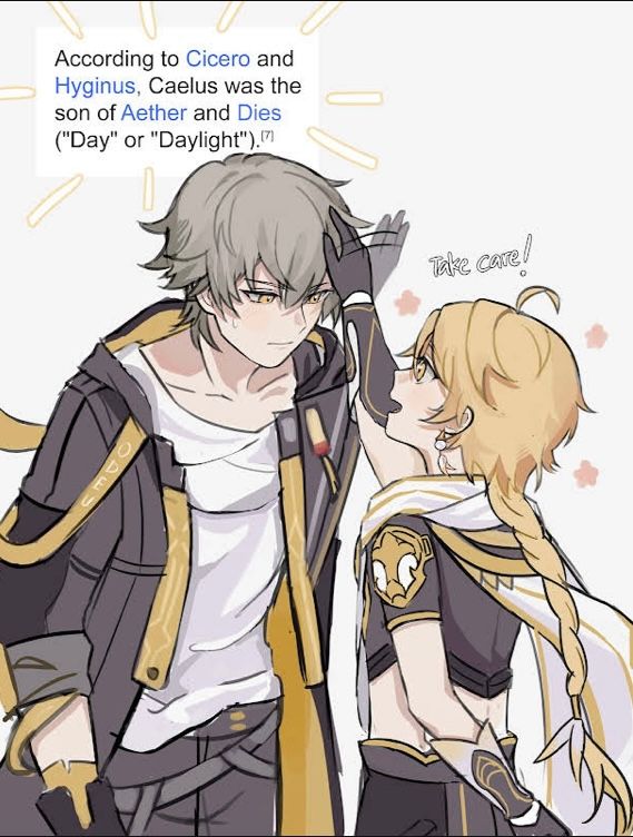 Aether has a Son, and he's TALL??? Genshin Impact | HoYoLAB