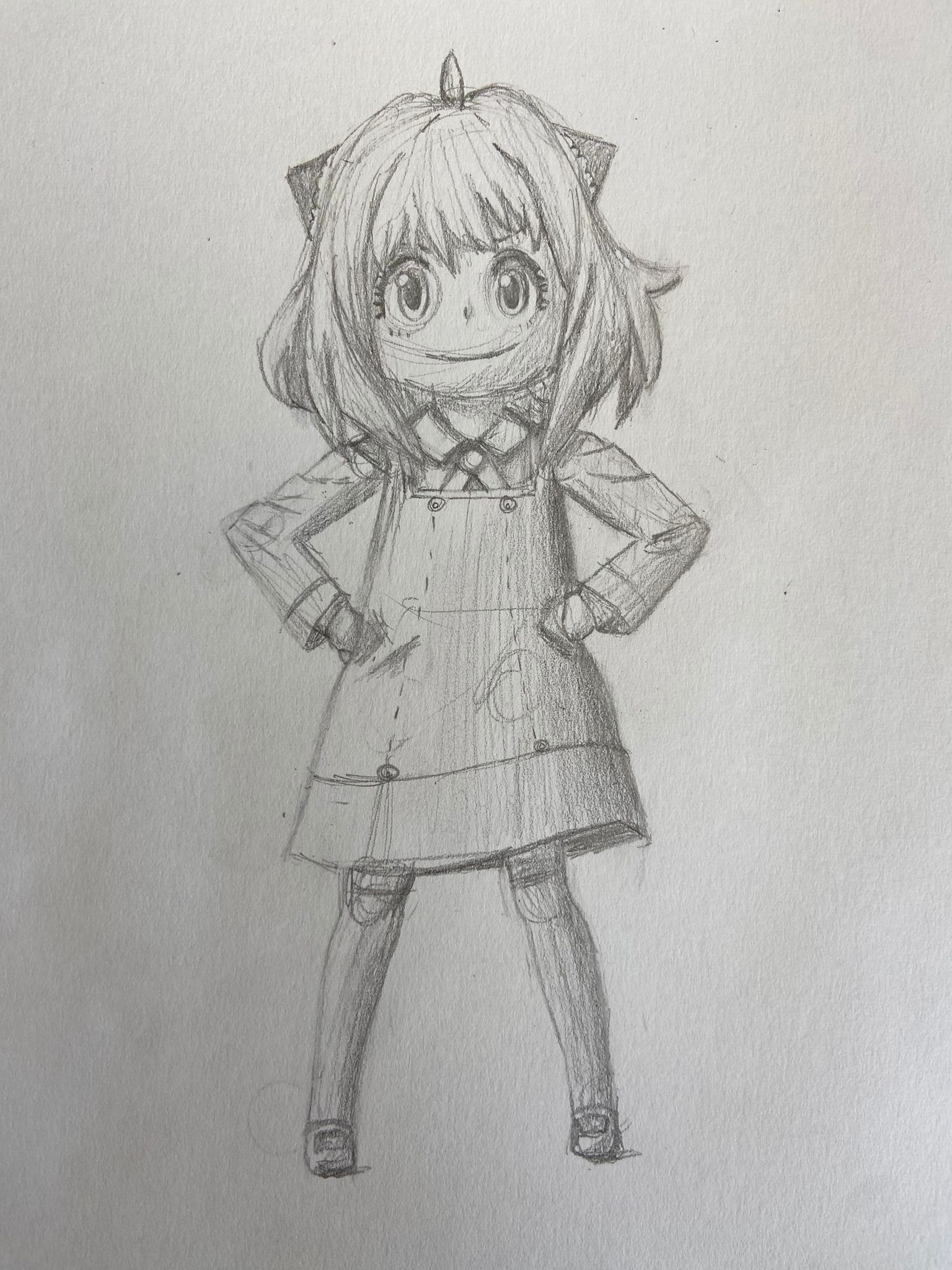 Anya drawing | HoYoLAB