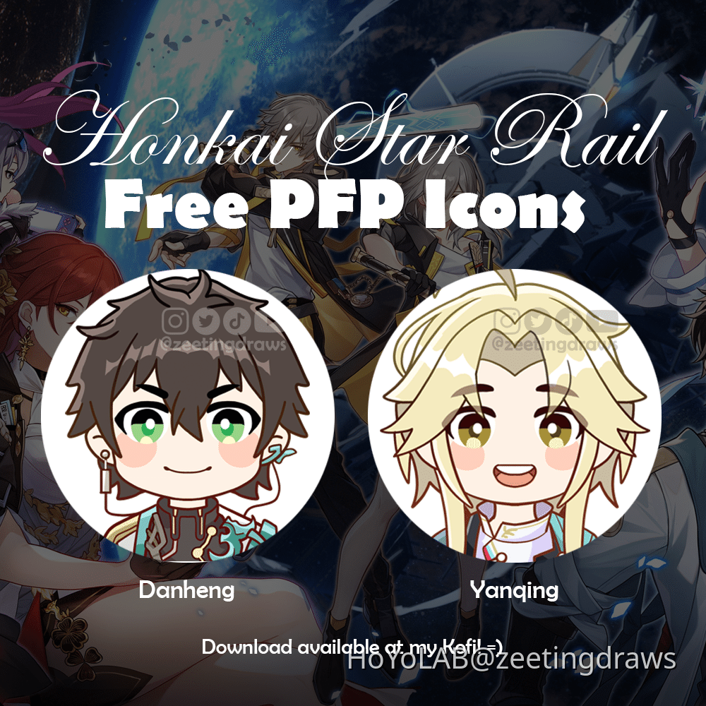 Free HSR PFP icons for you! ^^ Honkai: Star Rail | HoYoLAB