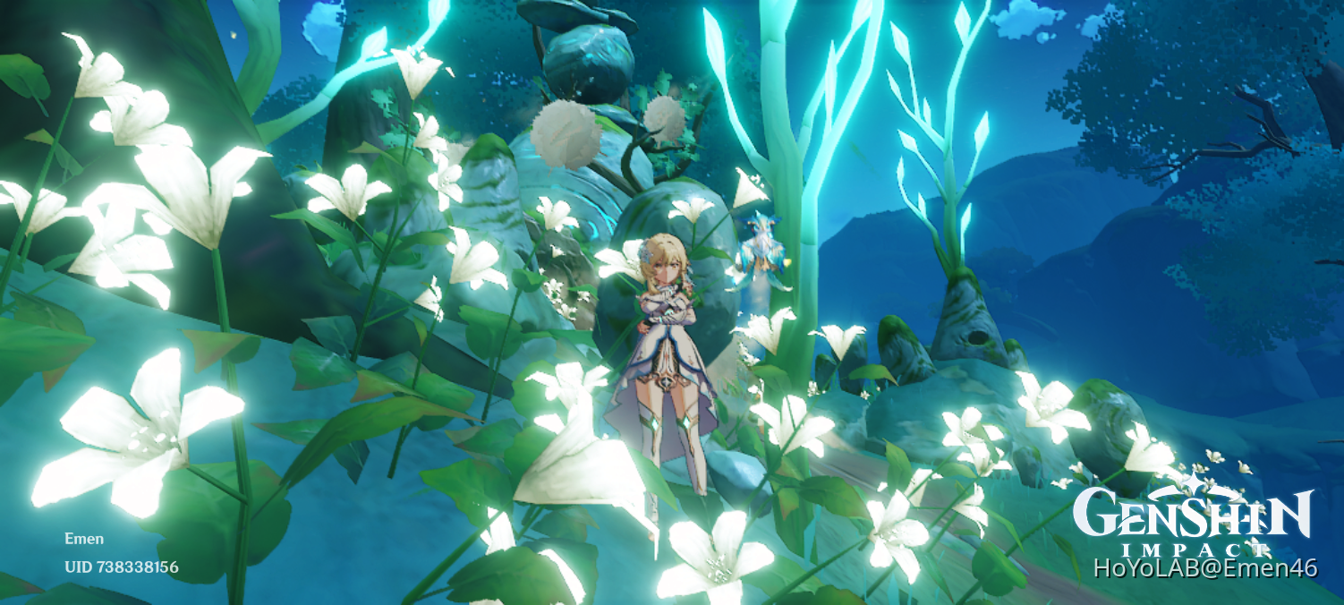 White Flowers Genshin Impact | HoYoLAB