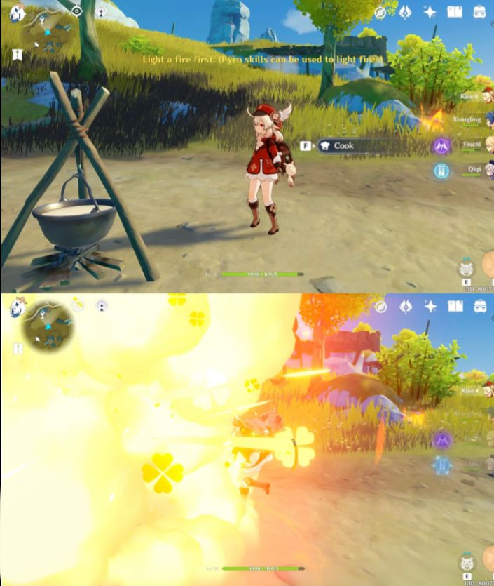 Me: Light a fire | Klee: Ok! sure! Genshin Impact | HoYoLAB