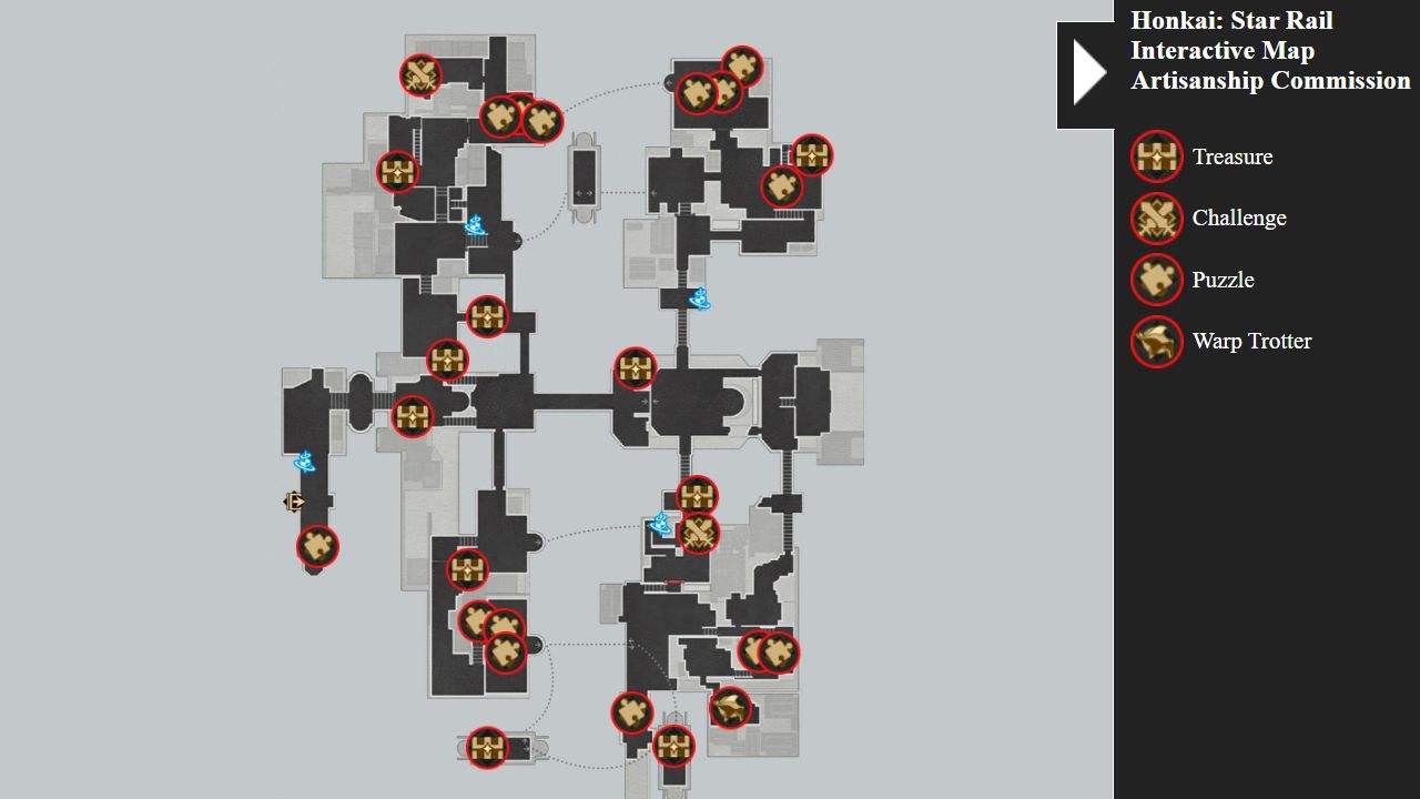 Interactive Map with puzzle solution Honkai: Star Rail | HoYoLAB