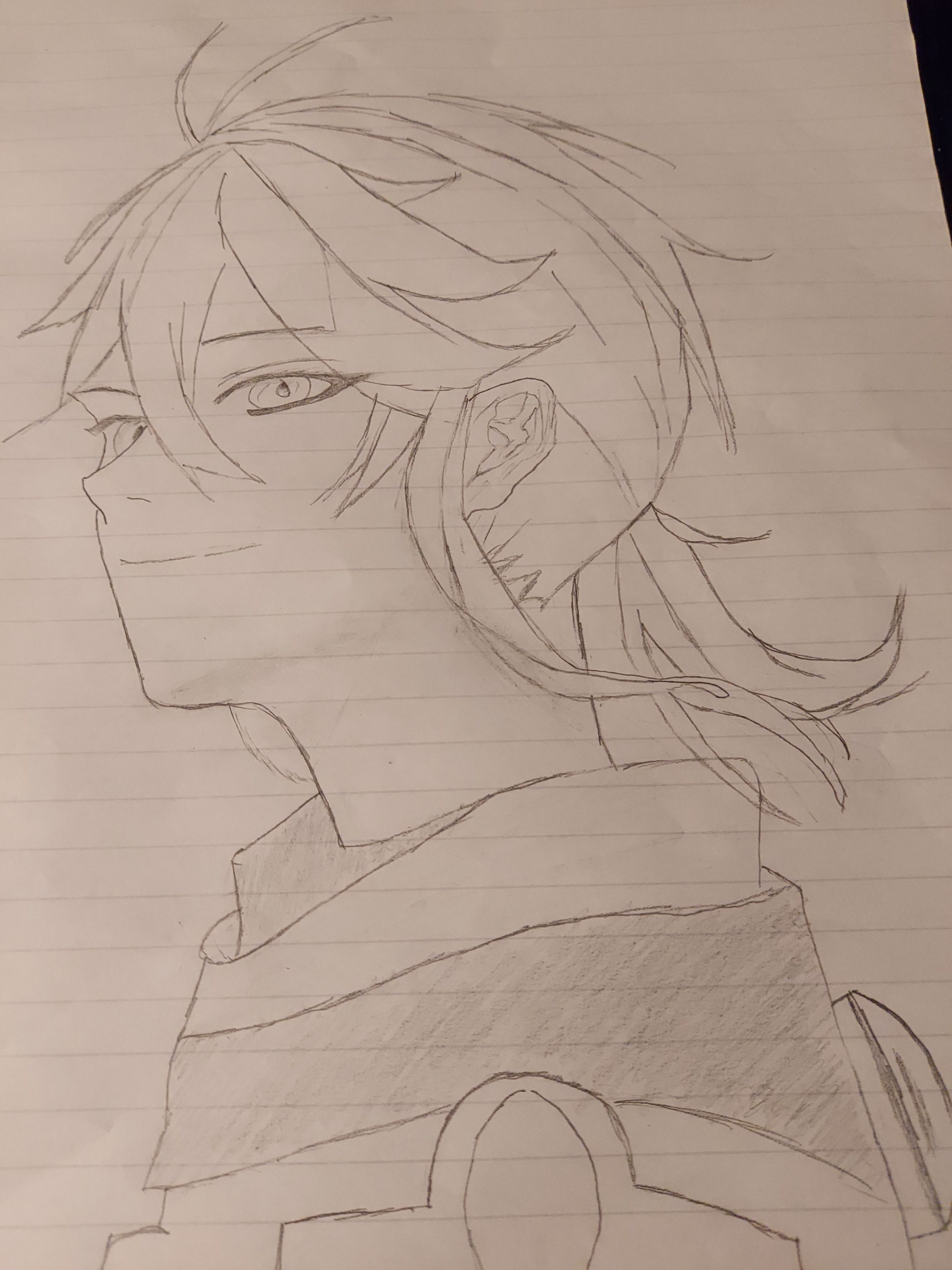 Kazuka Drawing Genshin Impact | HoYoLAB