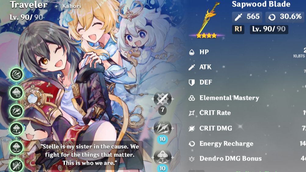Stelle and Lumine: sisters in the cause Genshin Impact | HoYoLAB