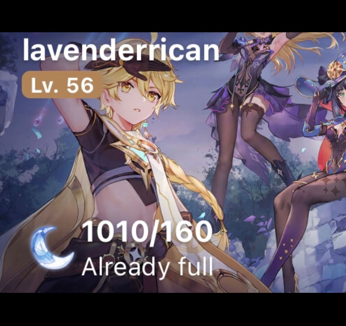 One of my strengths is saving up these moons Genshin Impact | HoYoLAB