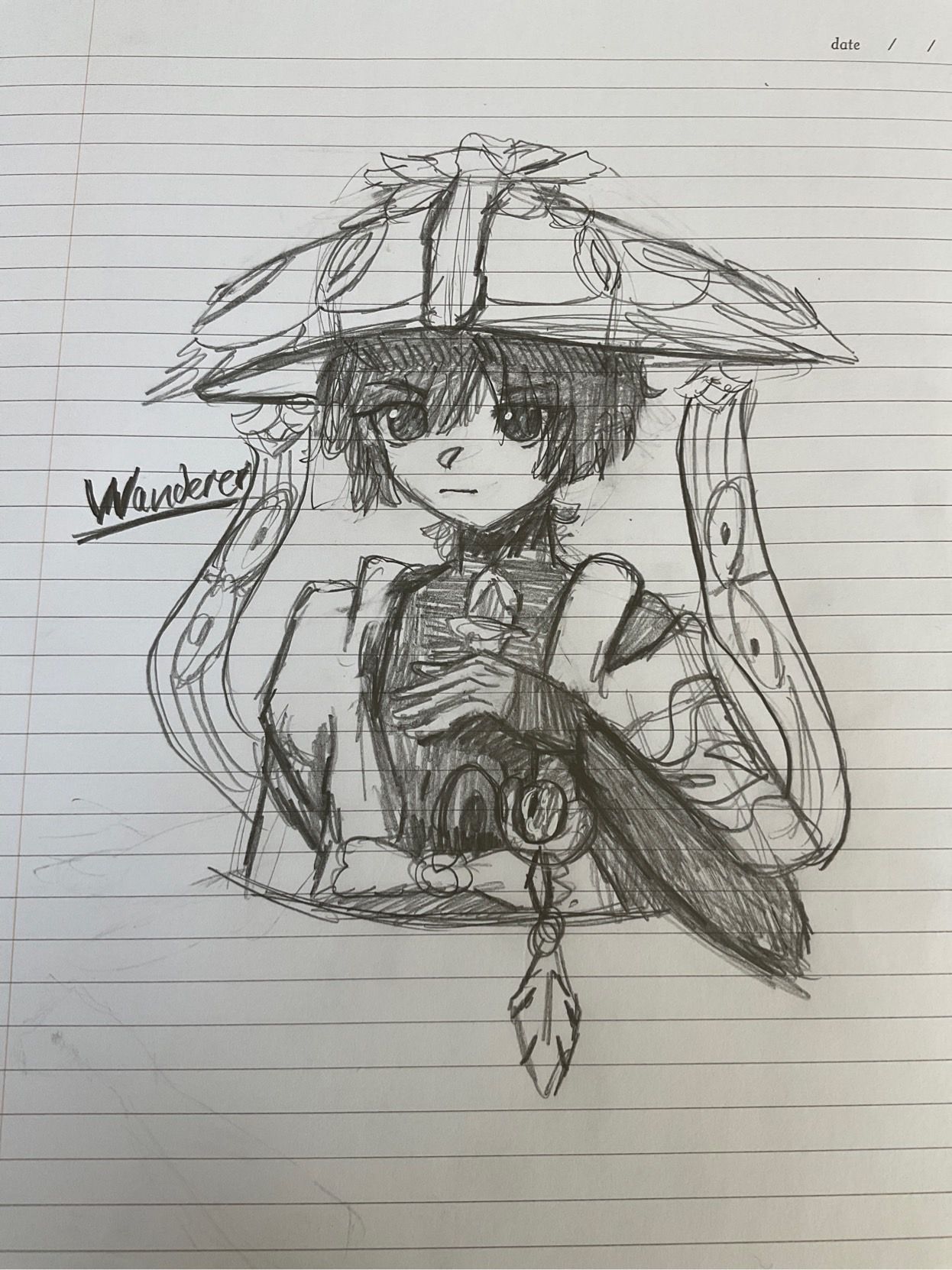 Wanderer! Genshin Impact | HoYoLAB