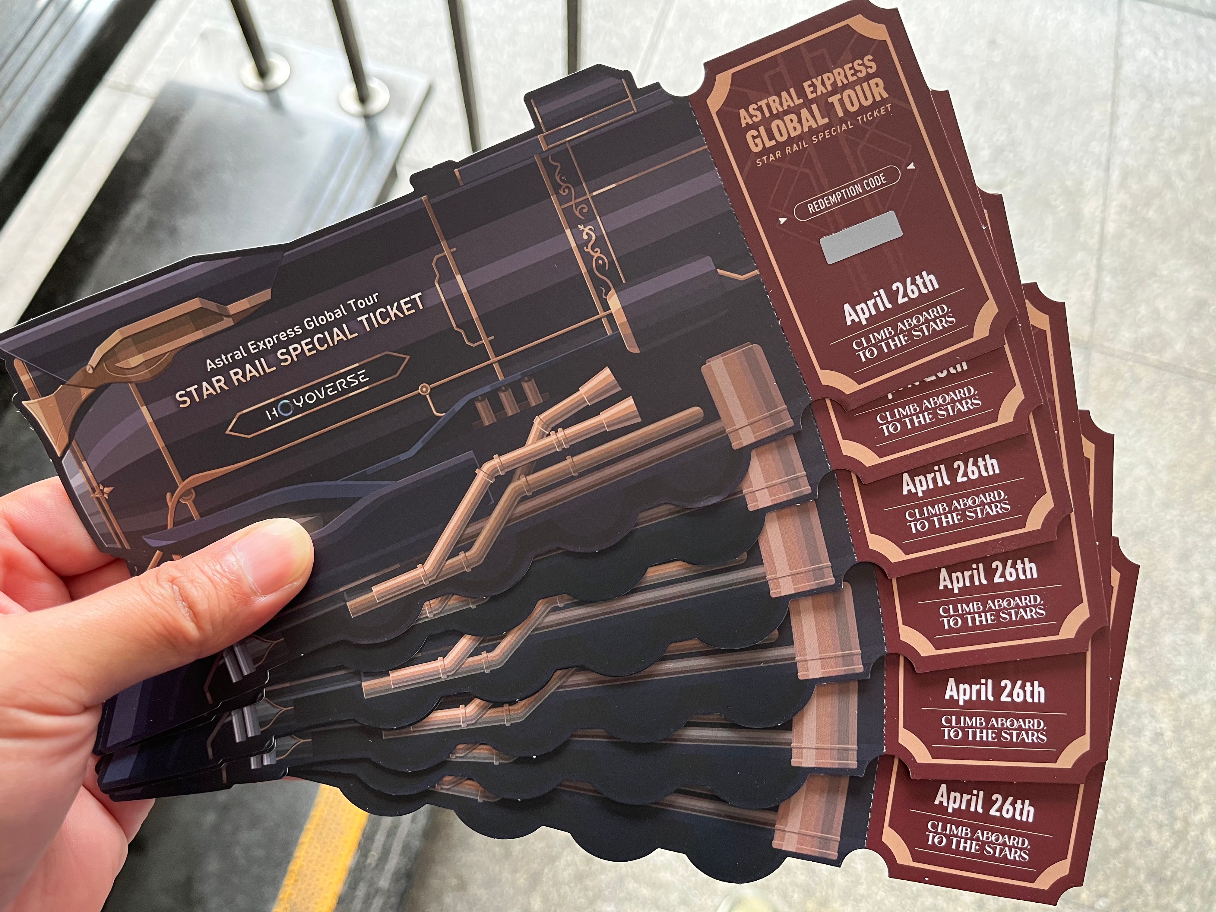 Astral Express Global Tour Redeem Codes Giveaway Honkai: Star Rail ...