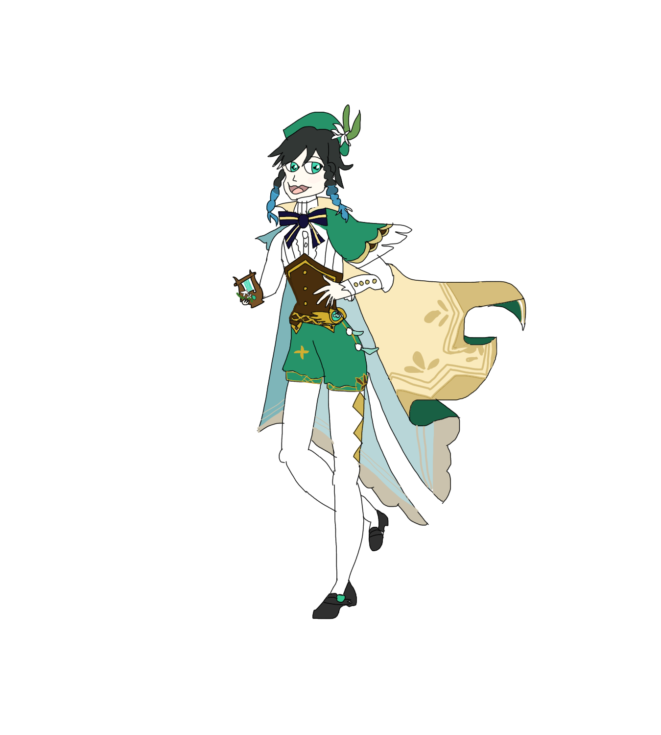 Purposely drawing Genshin characters horribly part 2 Genshin Impact ...