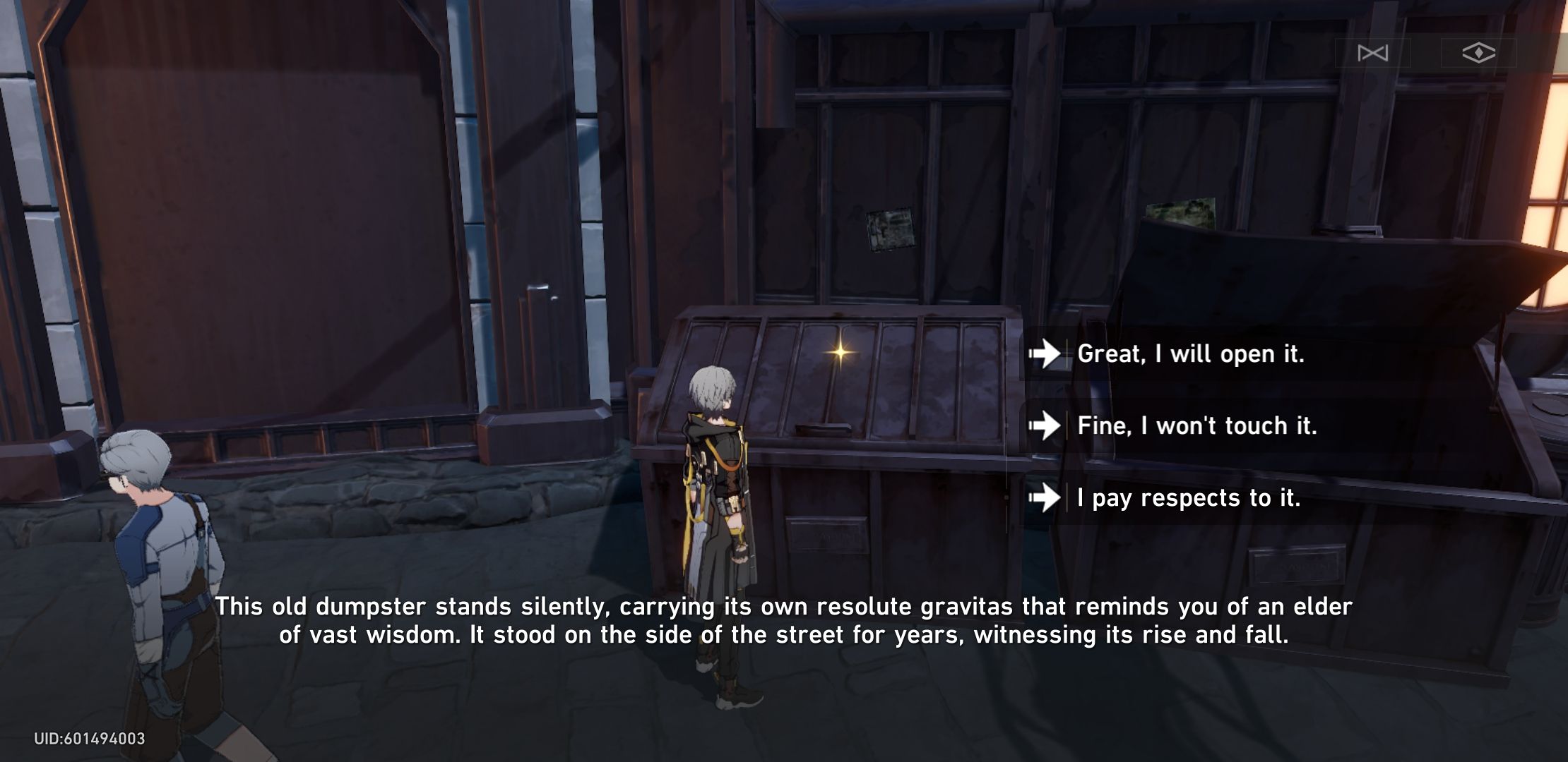 Interacting With The Dumpster Honkai Star Rail Hoyolab