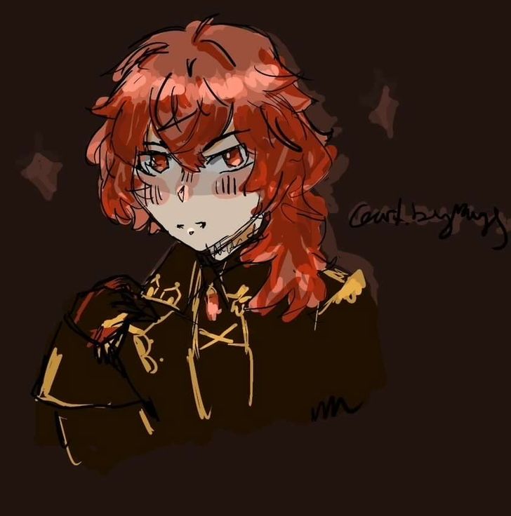 DILUC fan art! Genshin Impact | HoYoLAB
