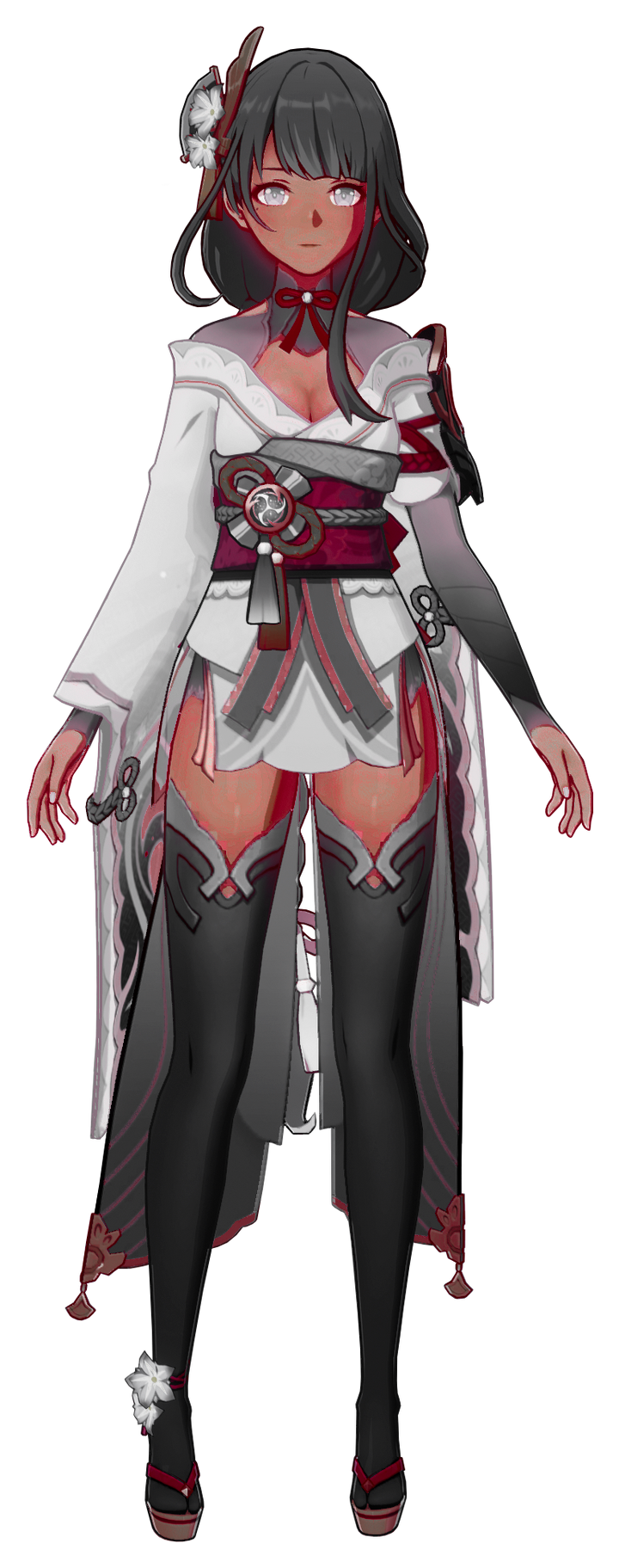 Dark skin Raiden Genshin Impact | HoYoLAB