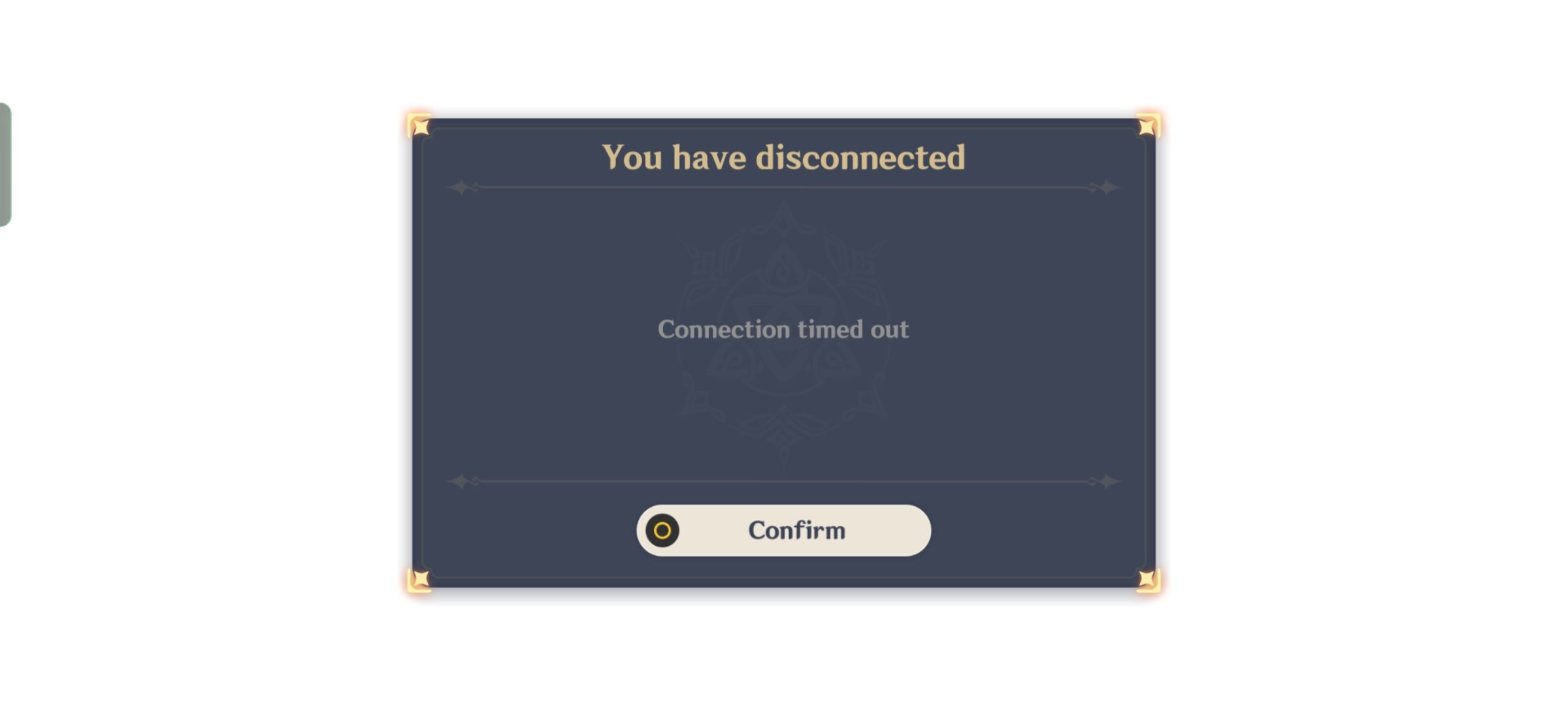 Connection Time Out Genshin Impact | HoYoLAB