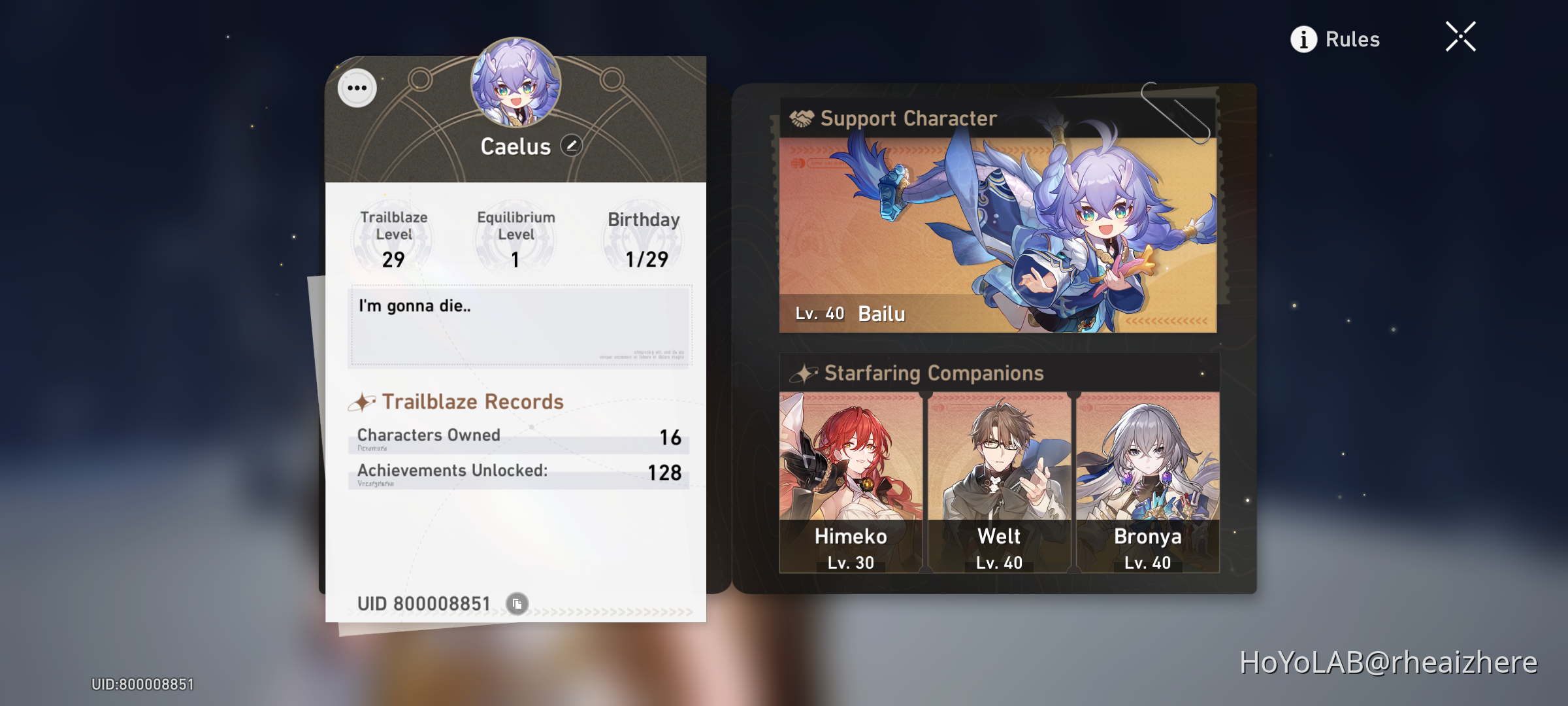 Luck going haywire Honkai: Star Rail | HoYoLAB