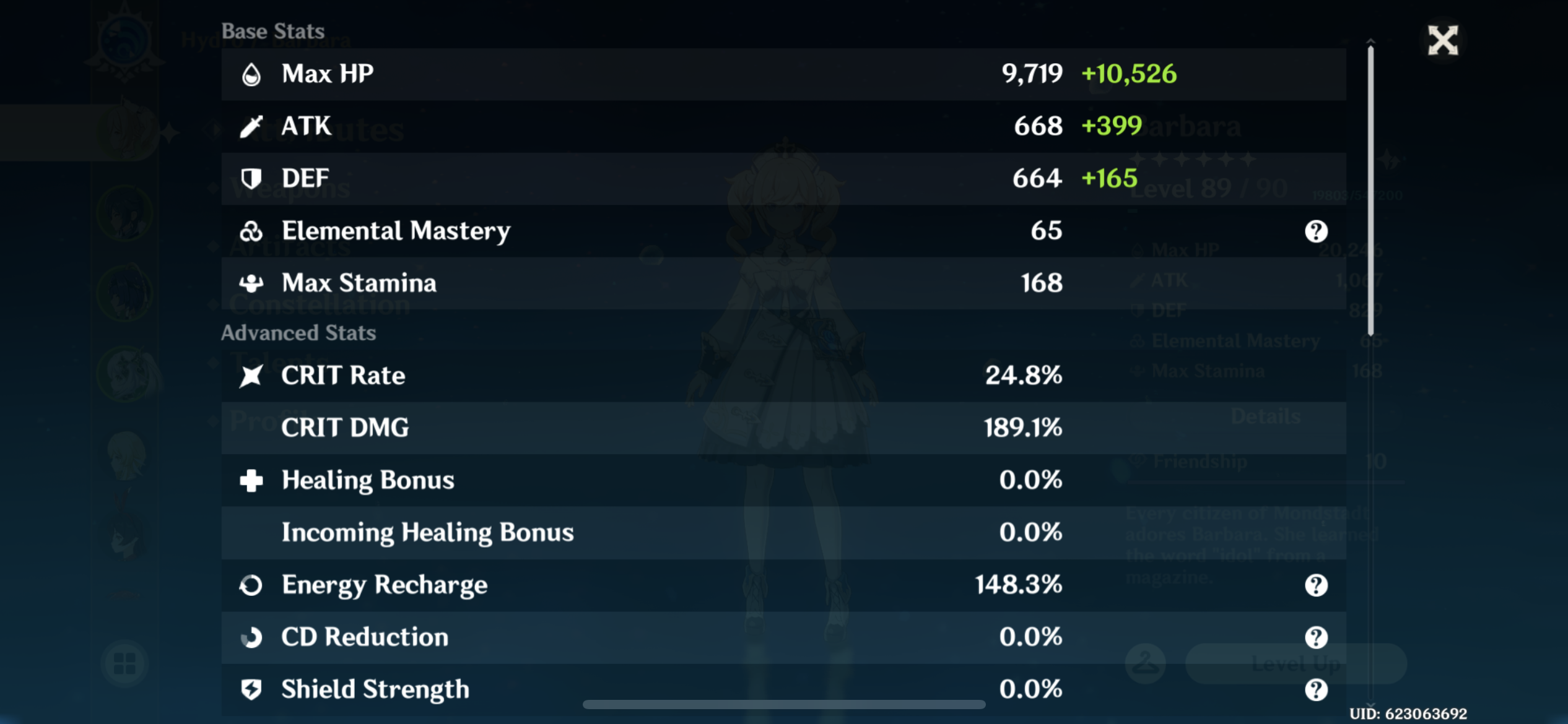 Dps Barbara Genshin Impact | HoYoLAB