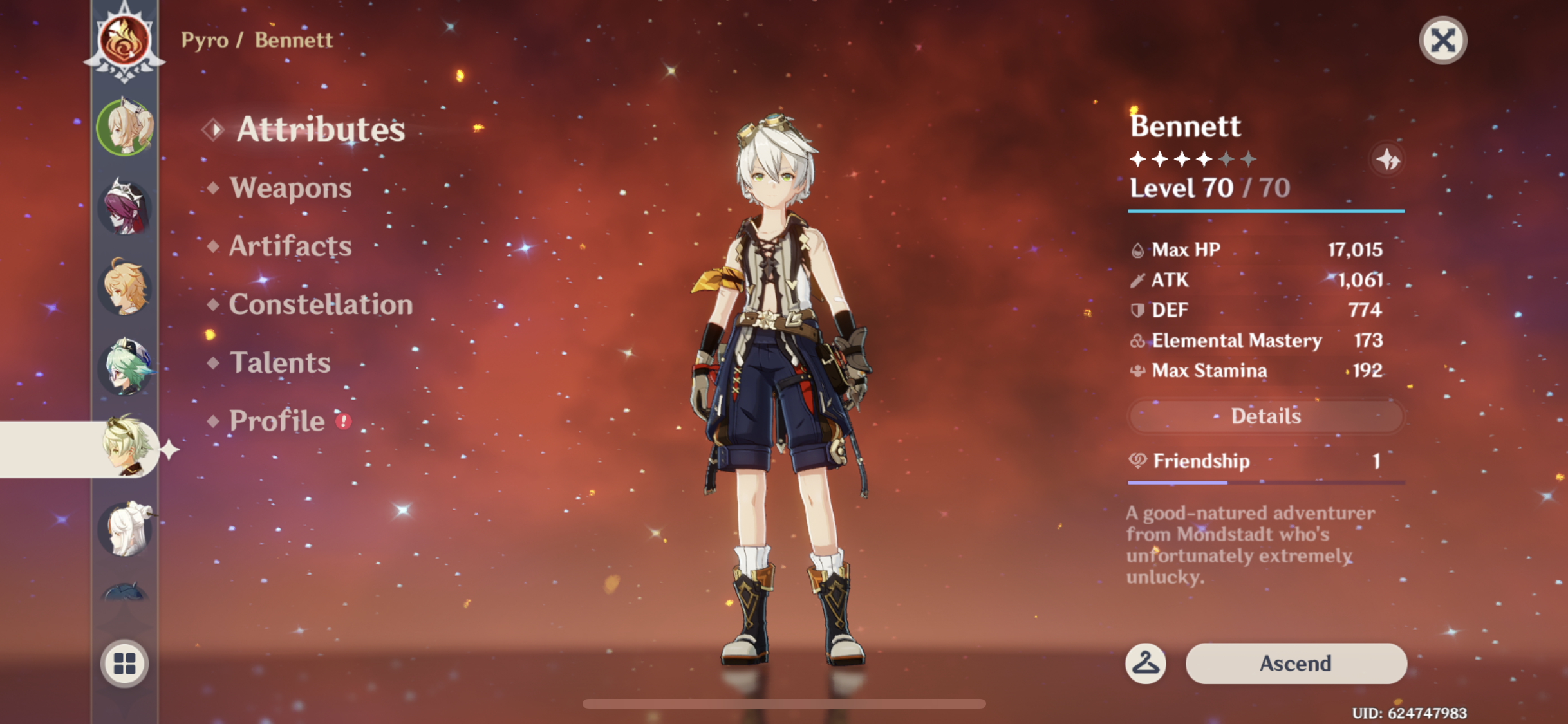 Day 2 of Using Bennett Genshin Impact | HoYoLAB