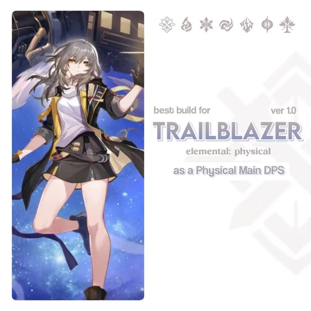 [ VER 1.0 ] Physical Trailblazer build as a Main DPS Honkai: Star Rail ...