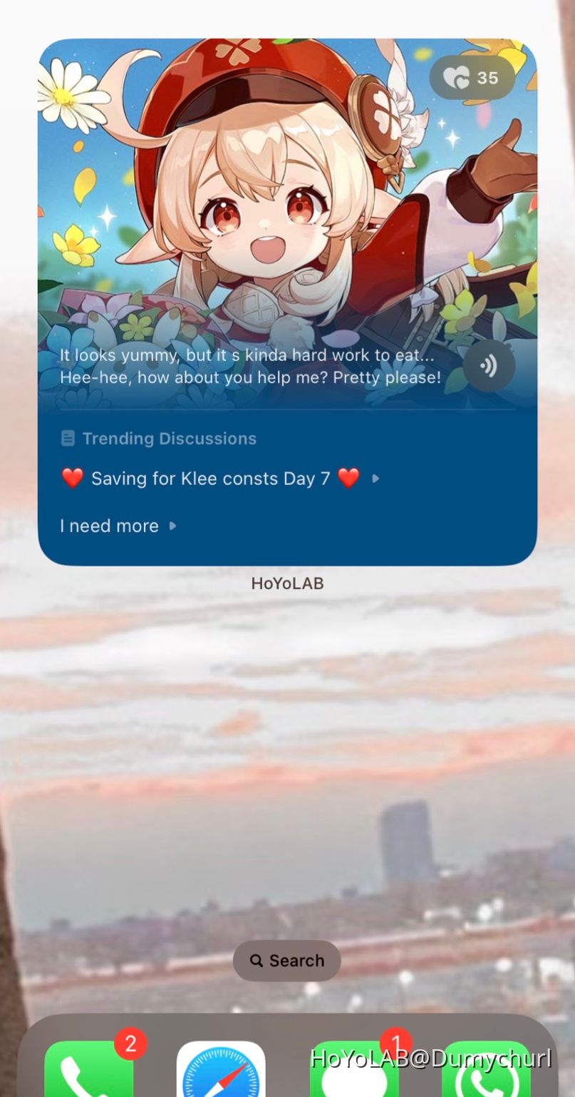 Klee Foreverr! (alsooo this avatar frame is finally back!) Genshin ...