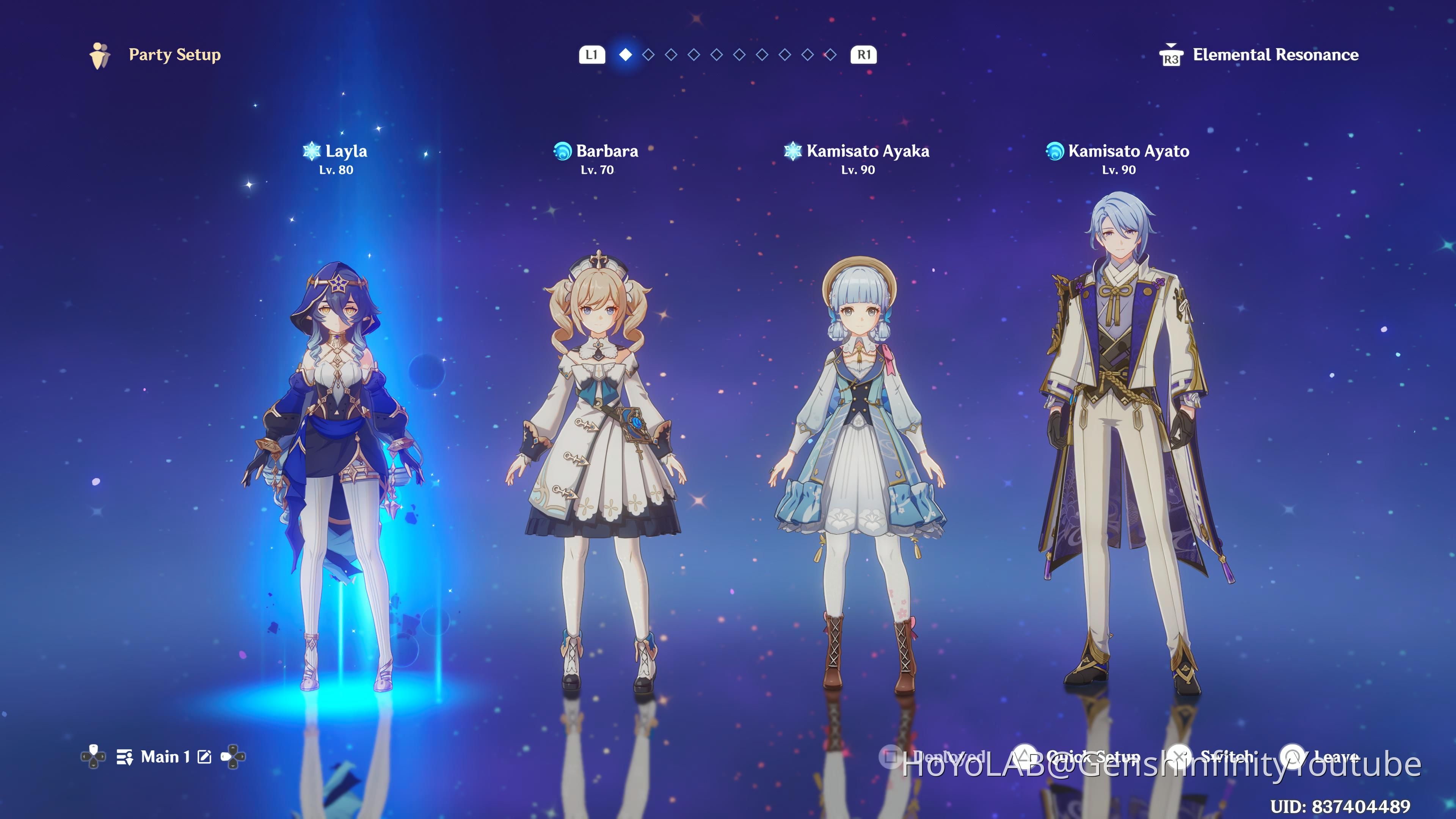 Freeze team=no, white leggings team=yes lol Genshin Impact | HoYoLAB