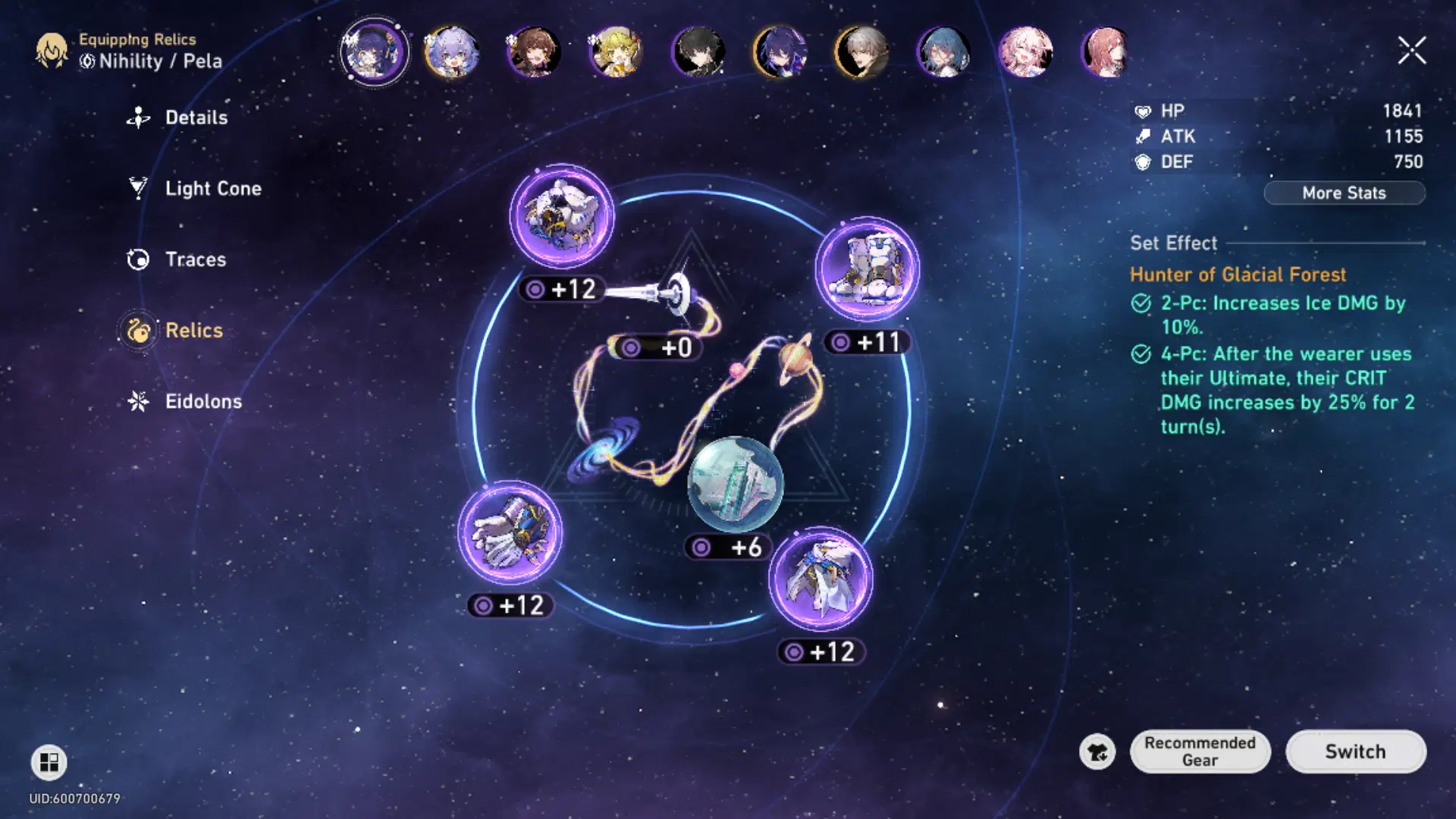 Current pela build Honkai: Star Rail | HoYoLAB