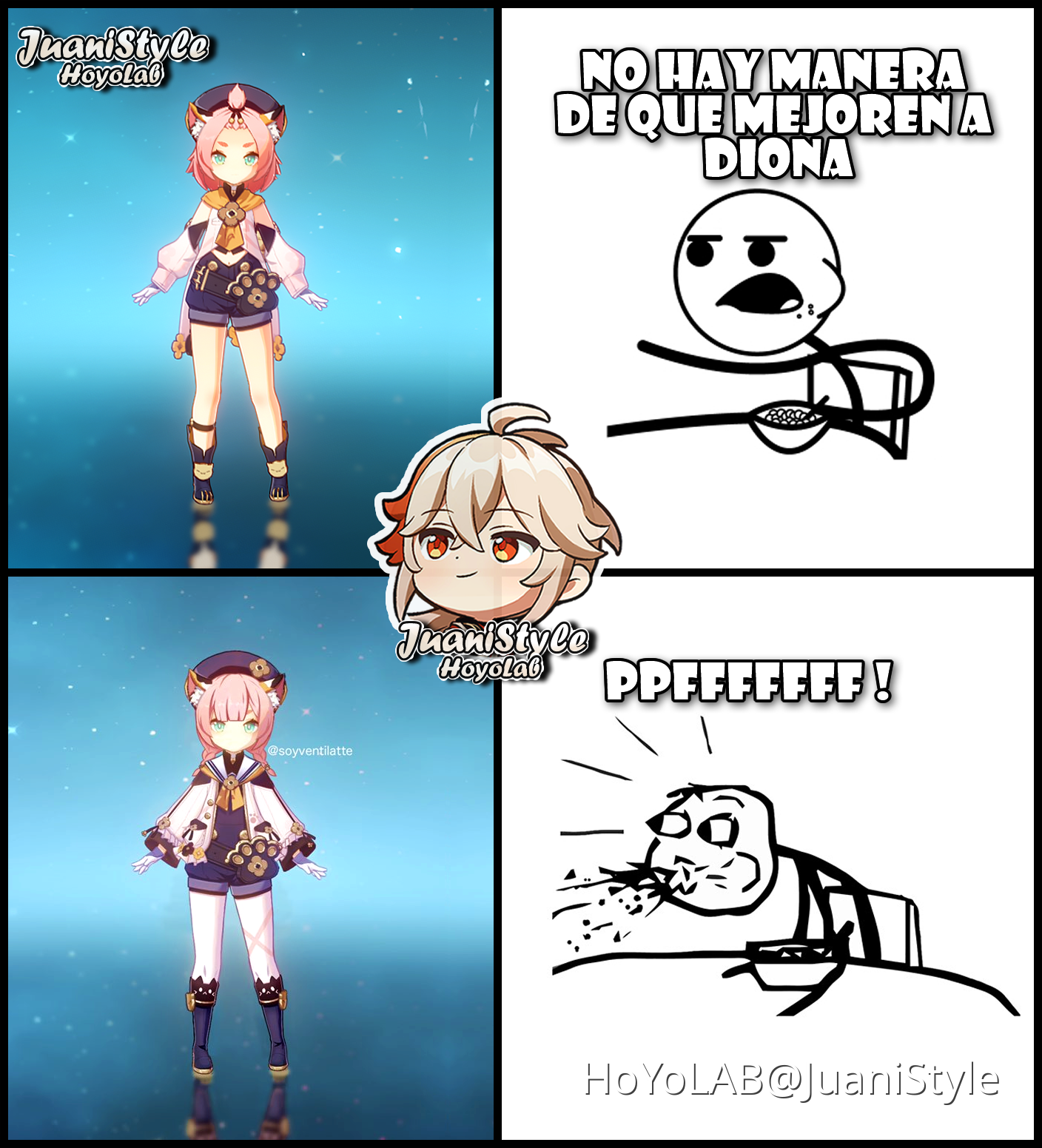 Diona inmejorable? 😮 Genshin Impact | HoYoLAB