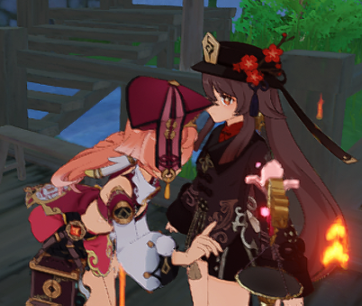 Me and my friend having fun with idle animations lmao- LONG LIVE YANTAO Genshin Impact | HoYoLAB