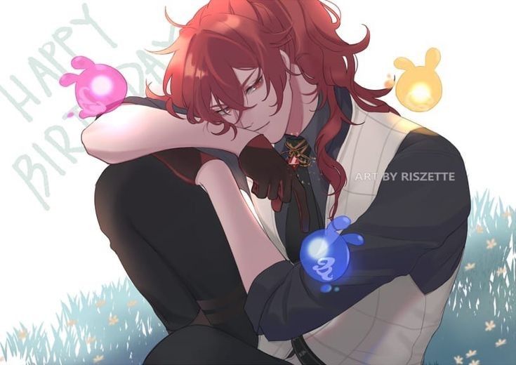 Happy birthday Diluc (and a little extra) Genshin Impact | HoYoLAB