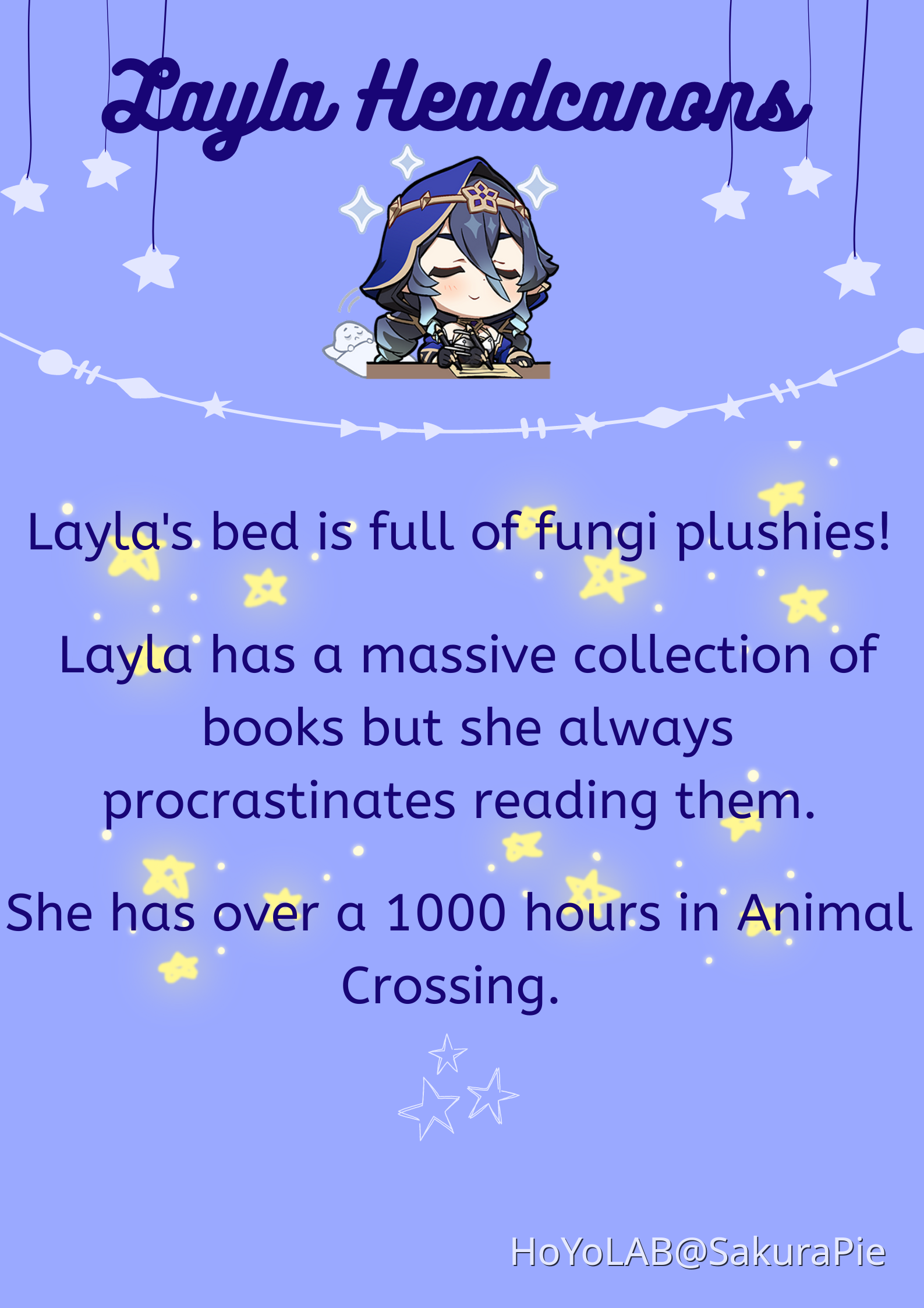 My Layla Headcanons! 🌕 Genshin Impact | HoYoLAB