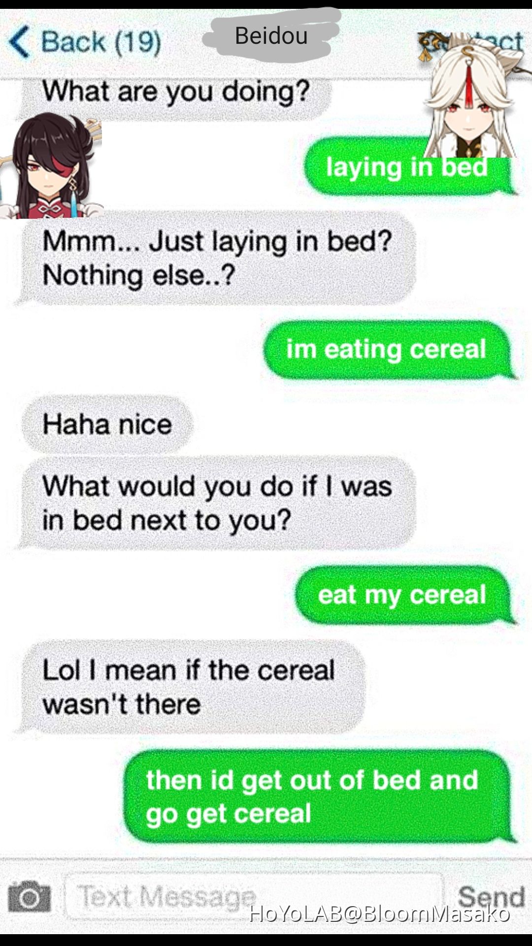 Funny text messages Genshin Impact | HoYoLAB