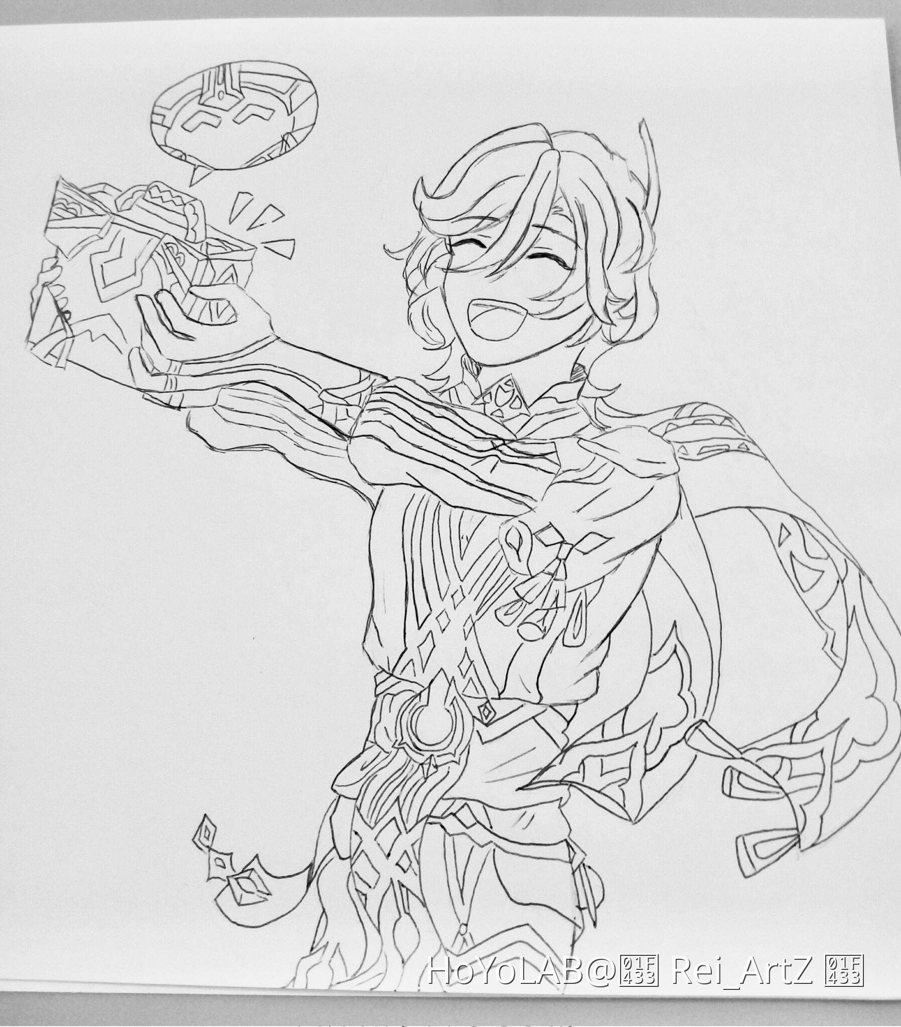 I drew Kaveh with Mehrak! Genshin Impact | HoYoLAB