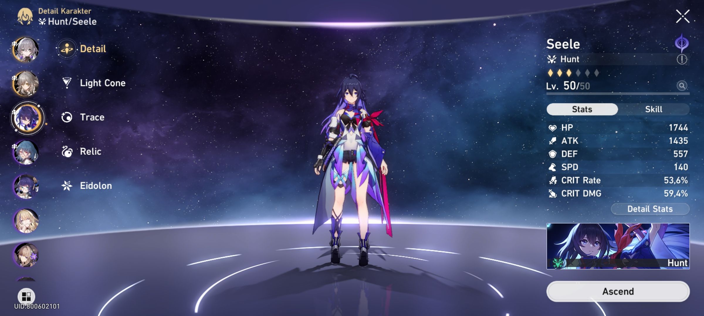 Build Seele Honkai: Star Rail | HoYoLAB