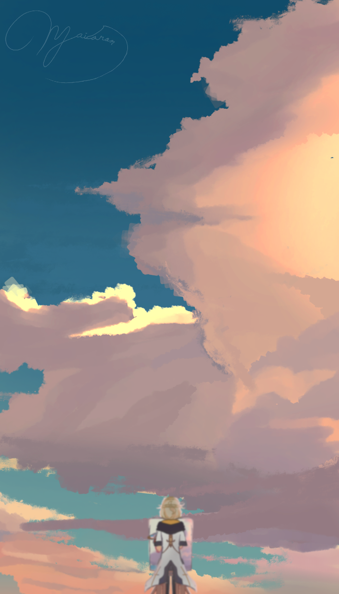 Albedo painting the scenery Genshin Impact | HoYoLAB