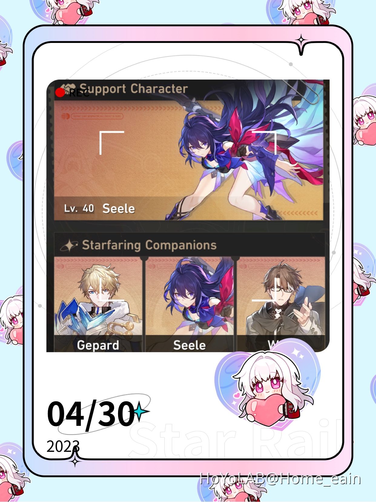 04/30 Diary - # My Character Building Diary Honkai: Star Rail | HoYoLAB