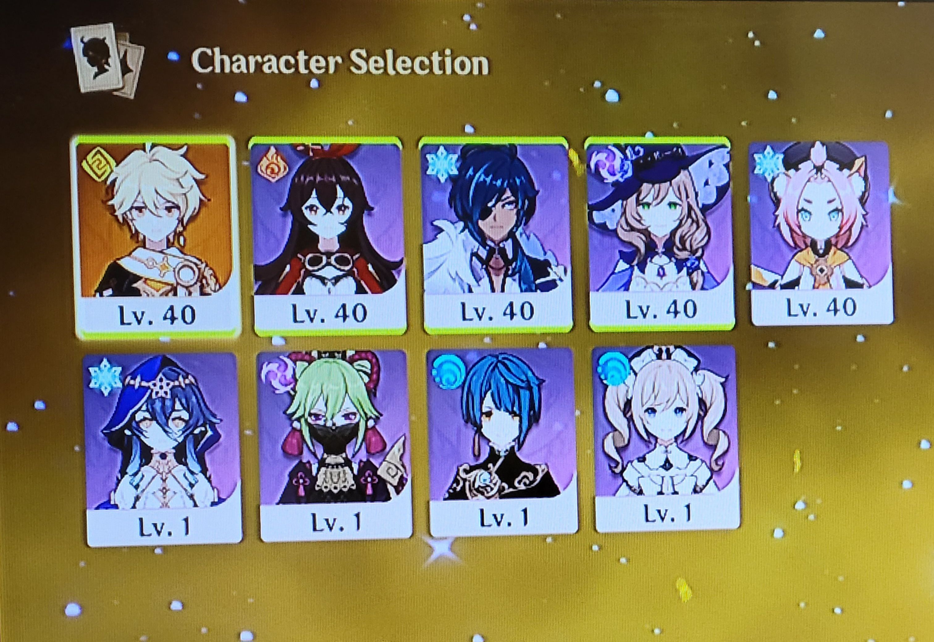 Character Collection Genshin Impact | HoYoLAB