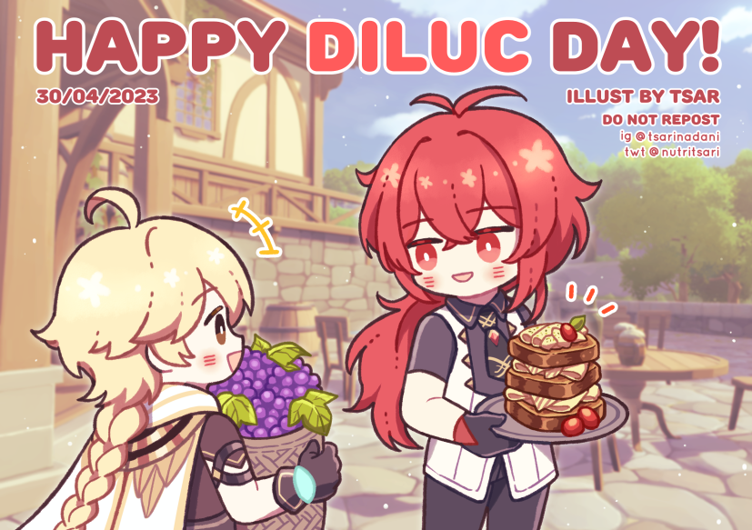 HAPPY DILUC DAY! Genshin Impact | HoYoLAB