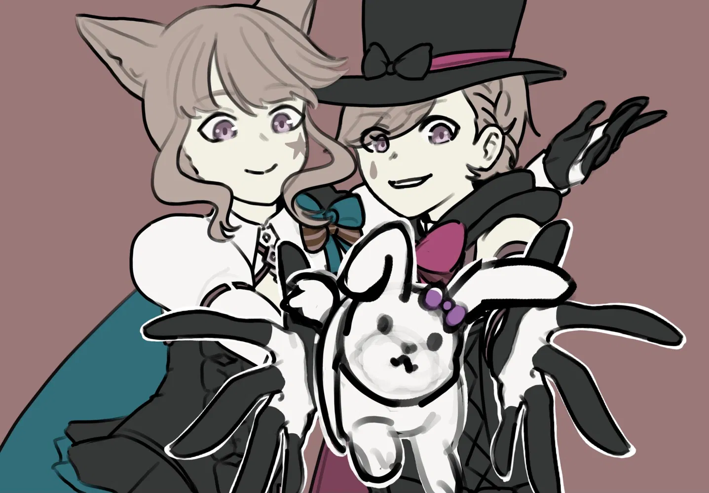 Lyney and Lynette fanart ☆ Genshin Impact | HoYoLAB