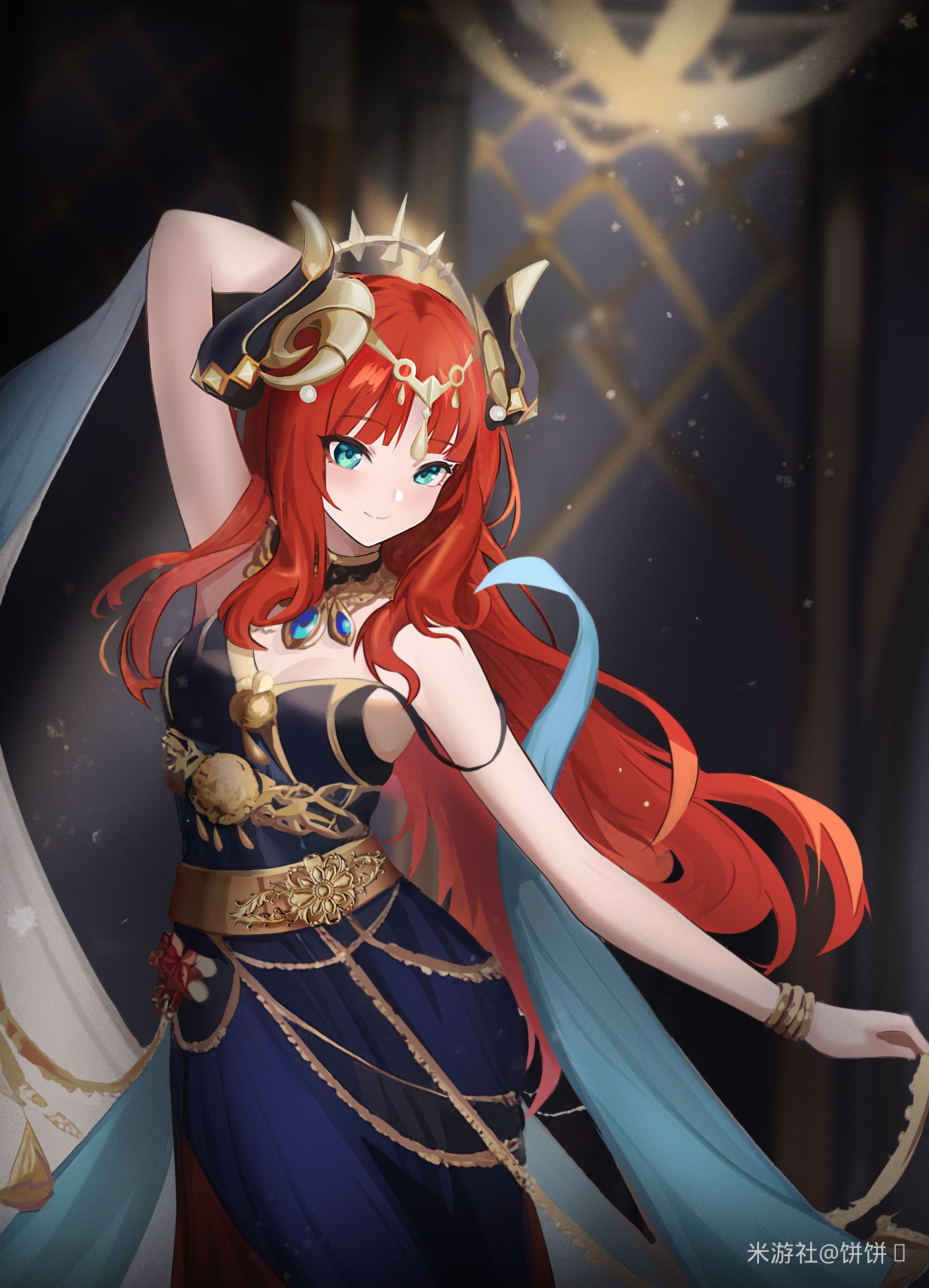 "Nilou probt im orientalischen Tanzkleid für die Premiere der Gala ...