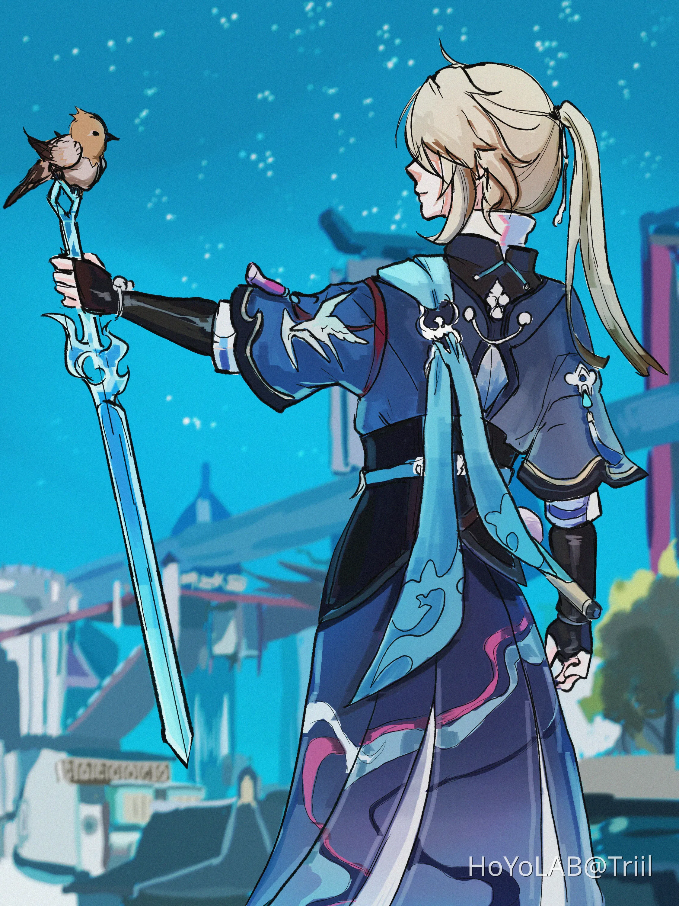 Yanqing Fanart (⁠｡⁠･⁠ω⁠･⁠｡⁠)⁠ﾉ⁠♡ Honkai: Star Rail | HoYoLAB