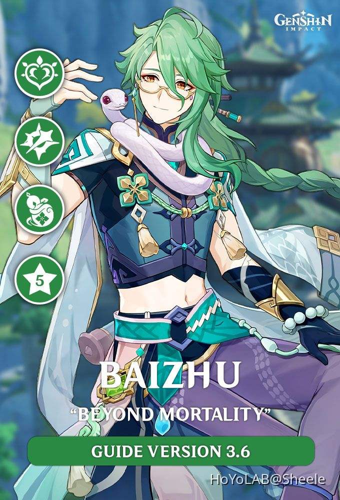 [Version 3.6] Baizhu Guide - Immaculate Pulse Genshin Impact | HoYoLAB