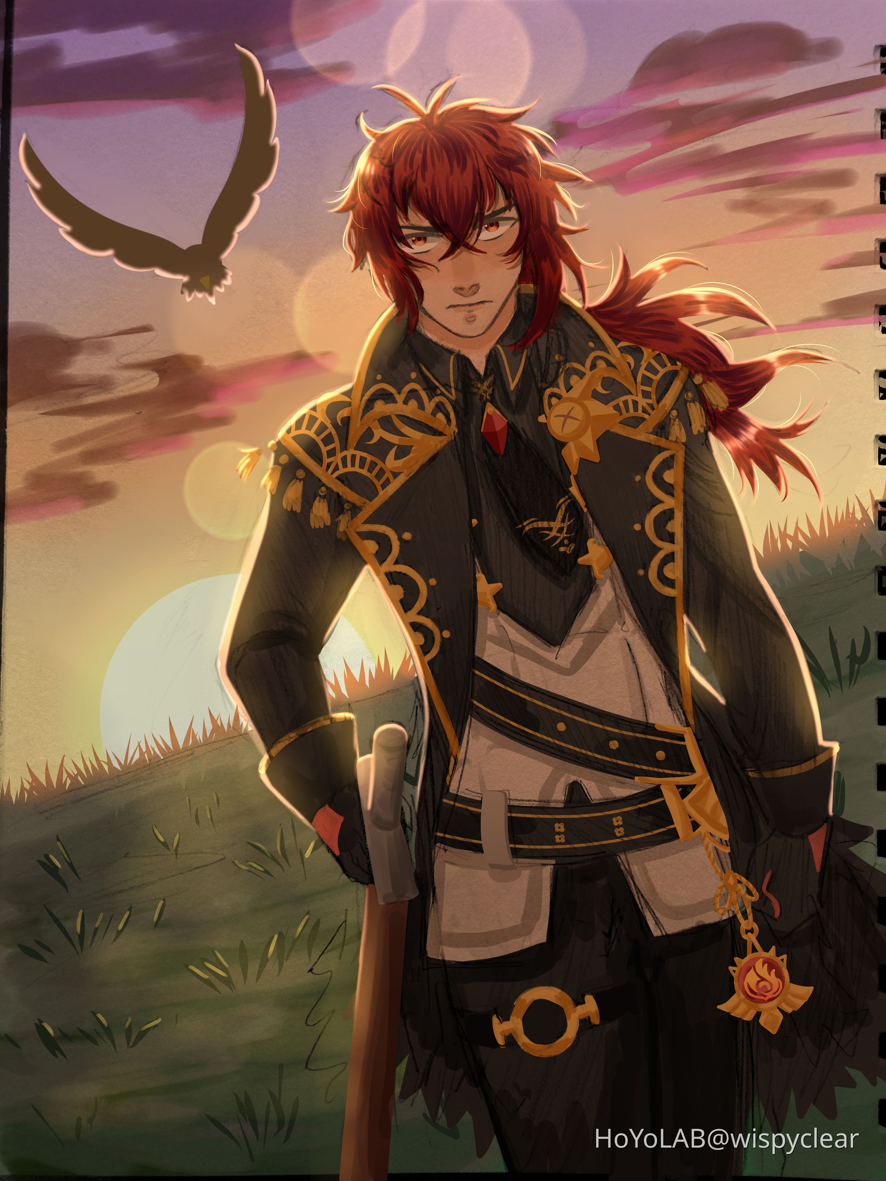 Happy birthday diluc! 🎉 ️ Genshin Impact | HoYoLAB