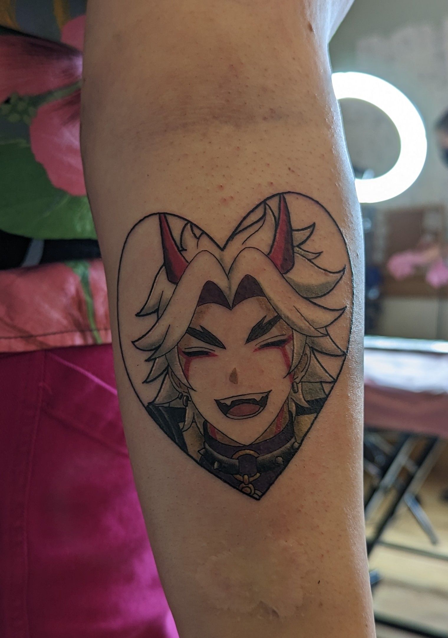 Itto Tattoo from RoseLuTattoo on Instagram, Tacoma, WA Genshin Impact ...