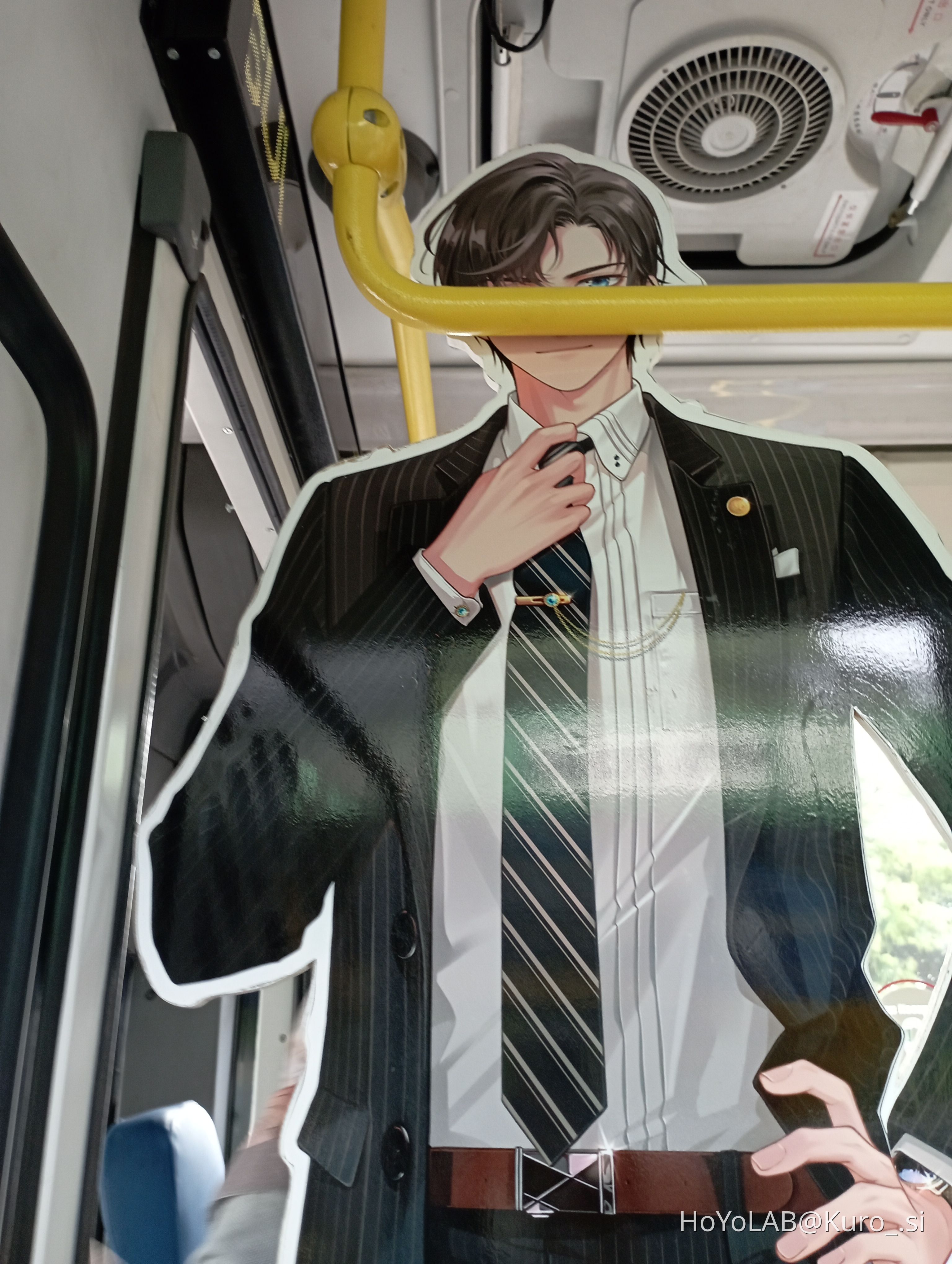 If I got a penny everytime I take artem's full body standee for a ride ...