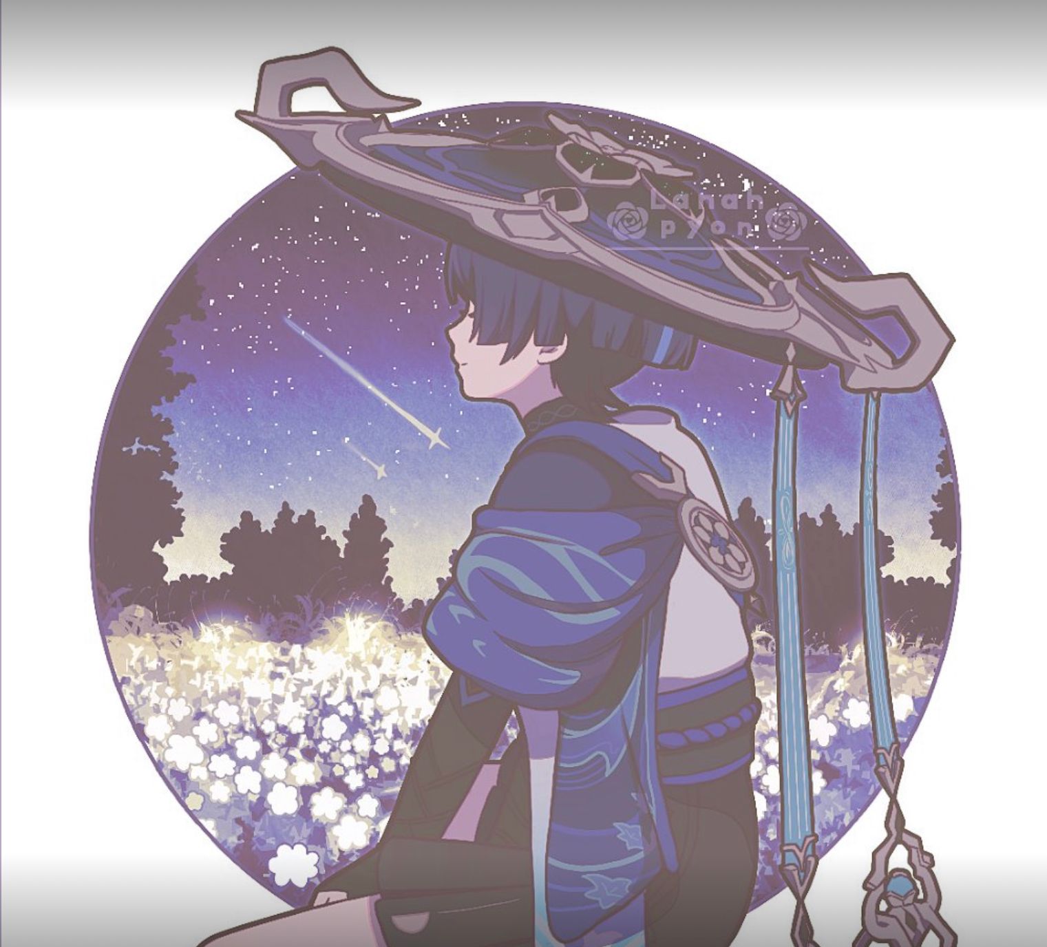 Wanderer art Genshin Impact | HoYoLAB