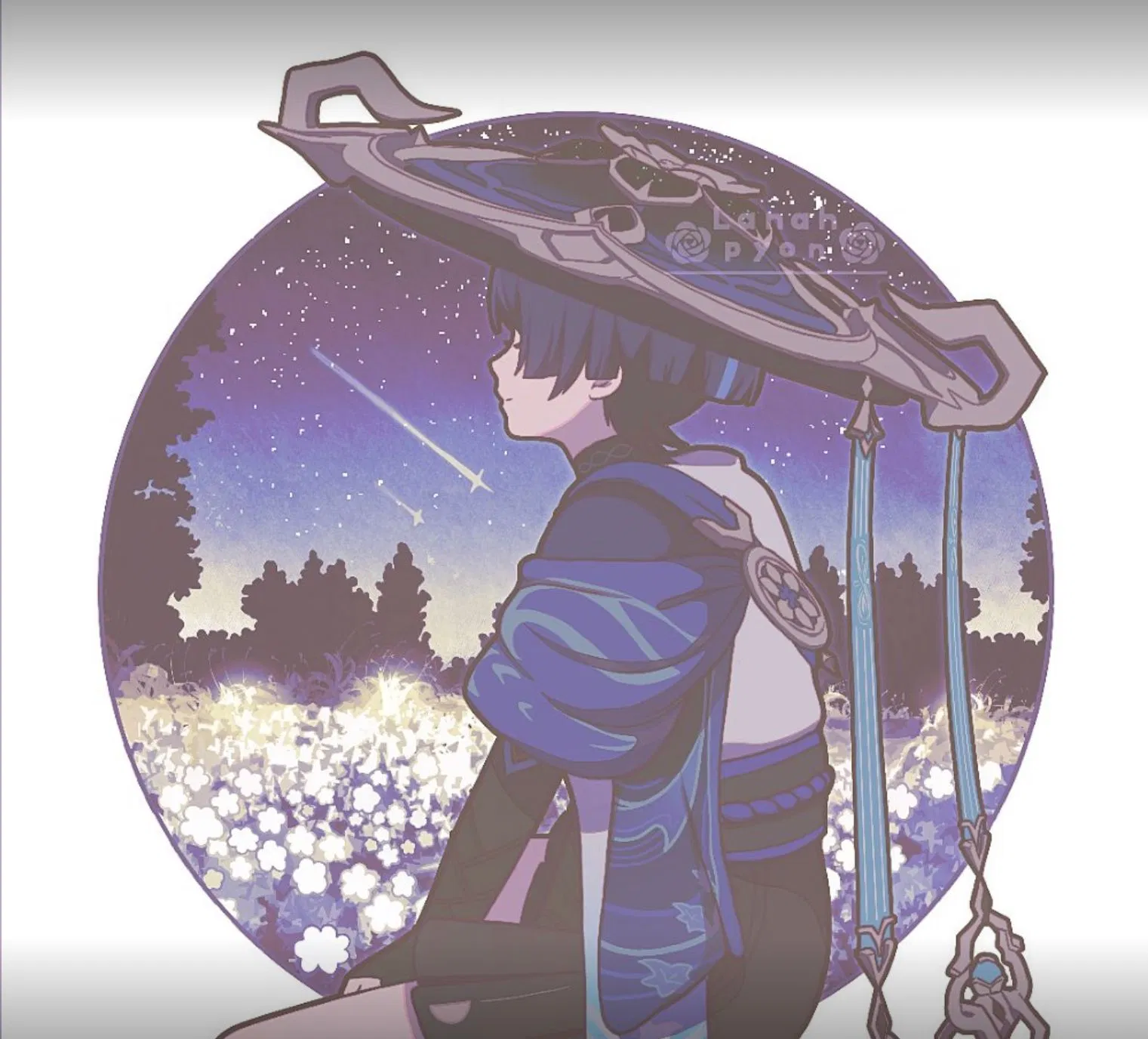 Wanderer art Genshin Impact | HoYoLAB