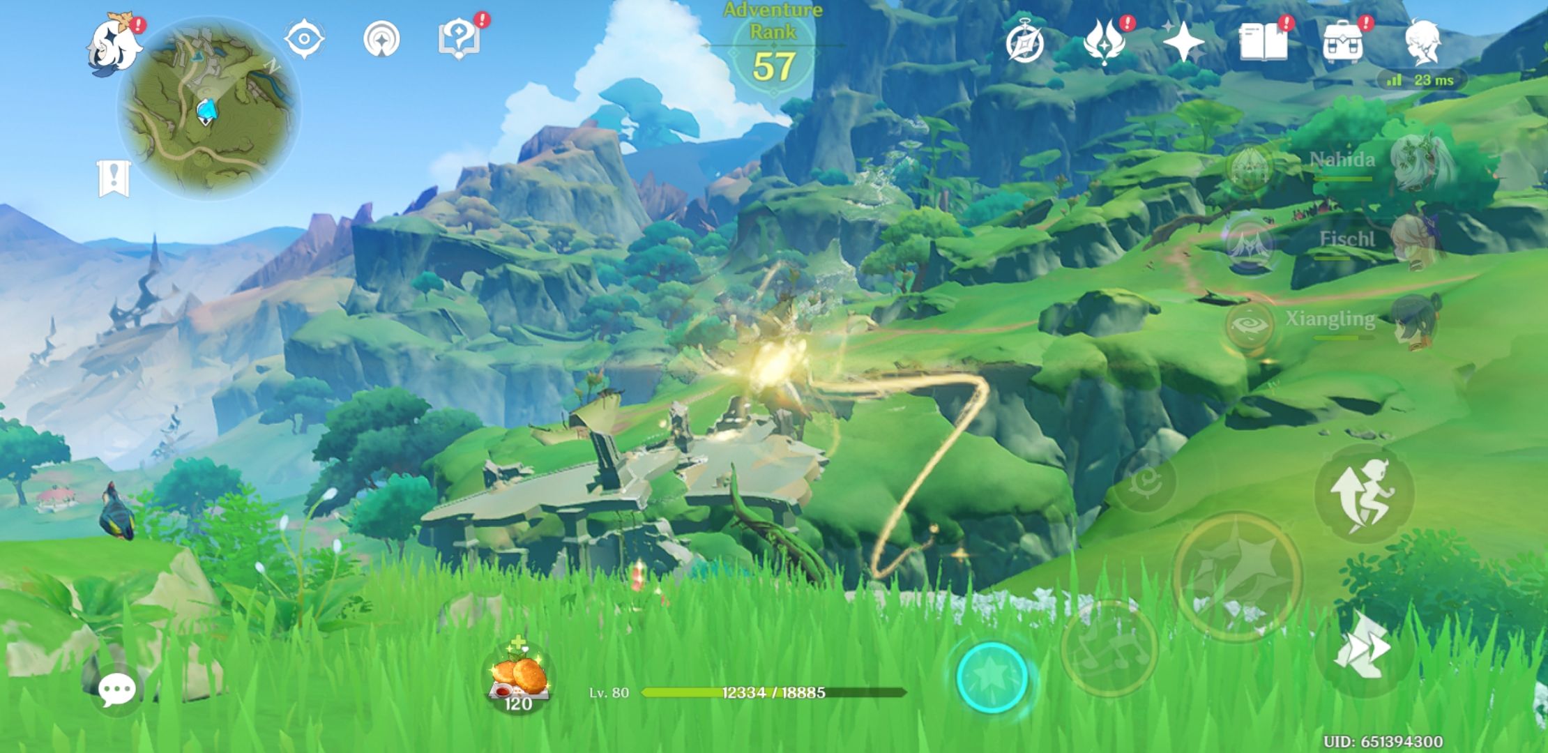 this is genshin on mobile Genshin Impact | HoYoLAB