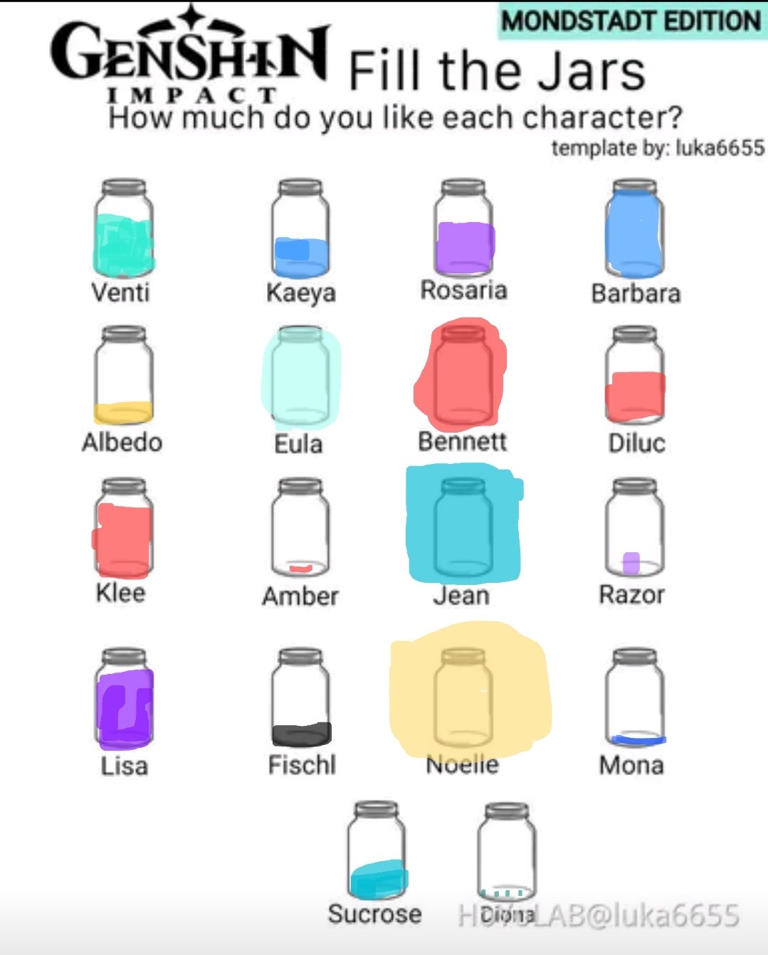 Monstadt characters! Genshin Impact | HoYoLAB