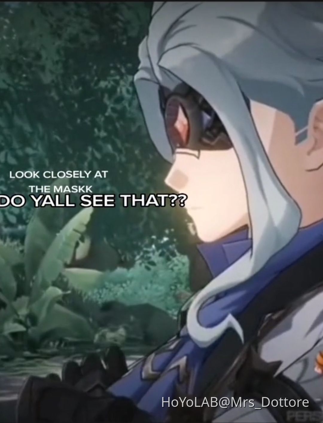 Can we talk about the fact maskless dottore has eyes? Genshin Impact ...