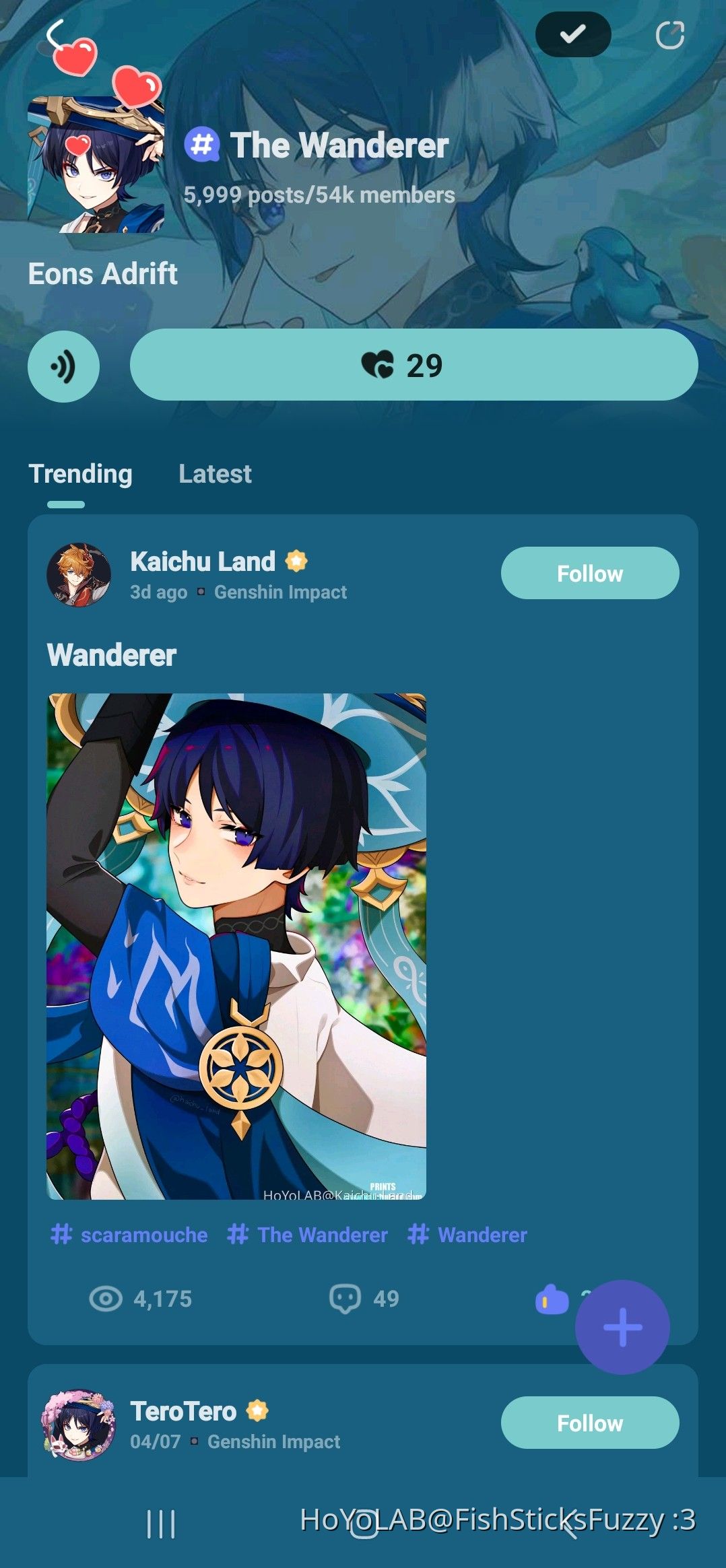 Accompanying Scaramouche/Wanderer and his many other names Genshin ...