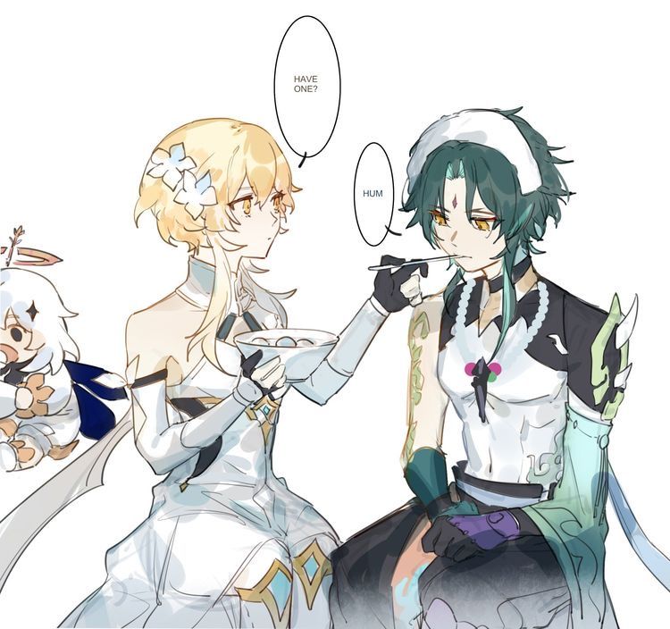 Xiao & Lumine ship🌹 Genshin Impact | HoYoLAB