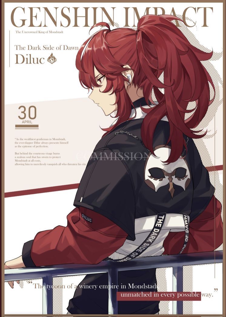 HAPPY BIRTHDAY DILUC ️ Genshin Impact | HoYoLAB